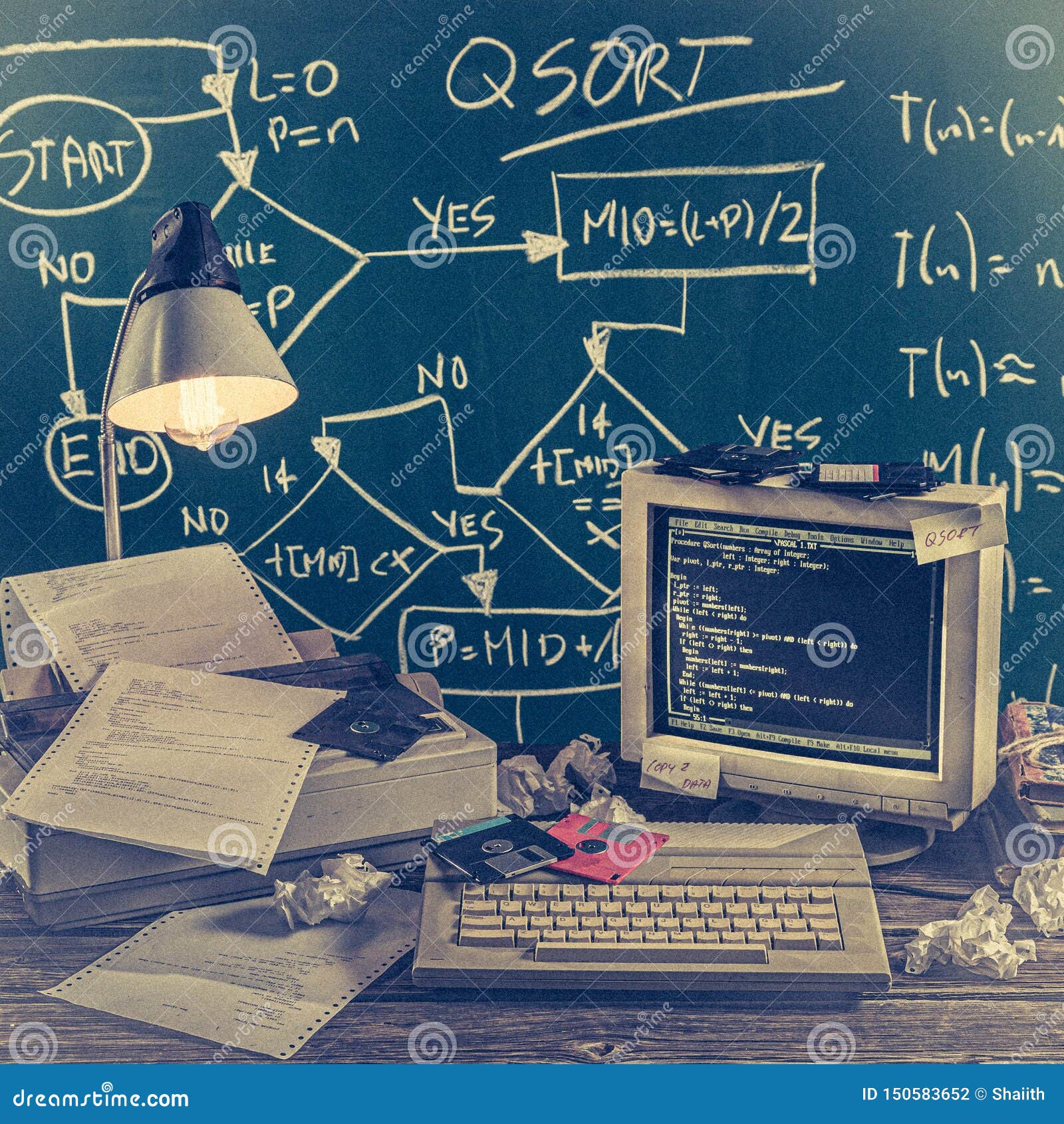 Vintage Computing Laboratory Editorial Photography - Image of retro ...