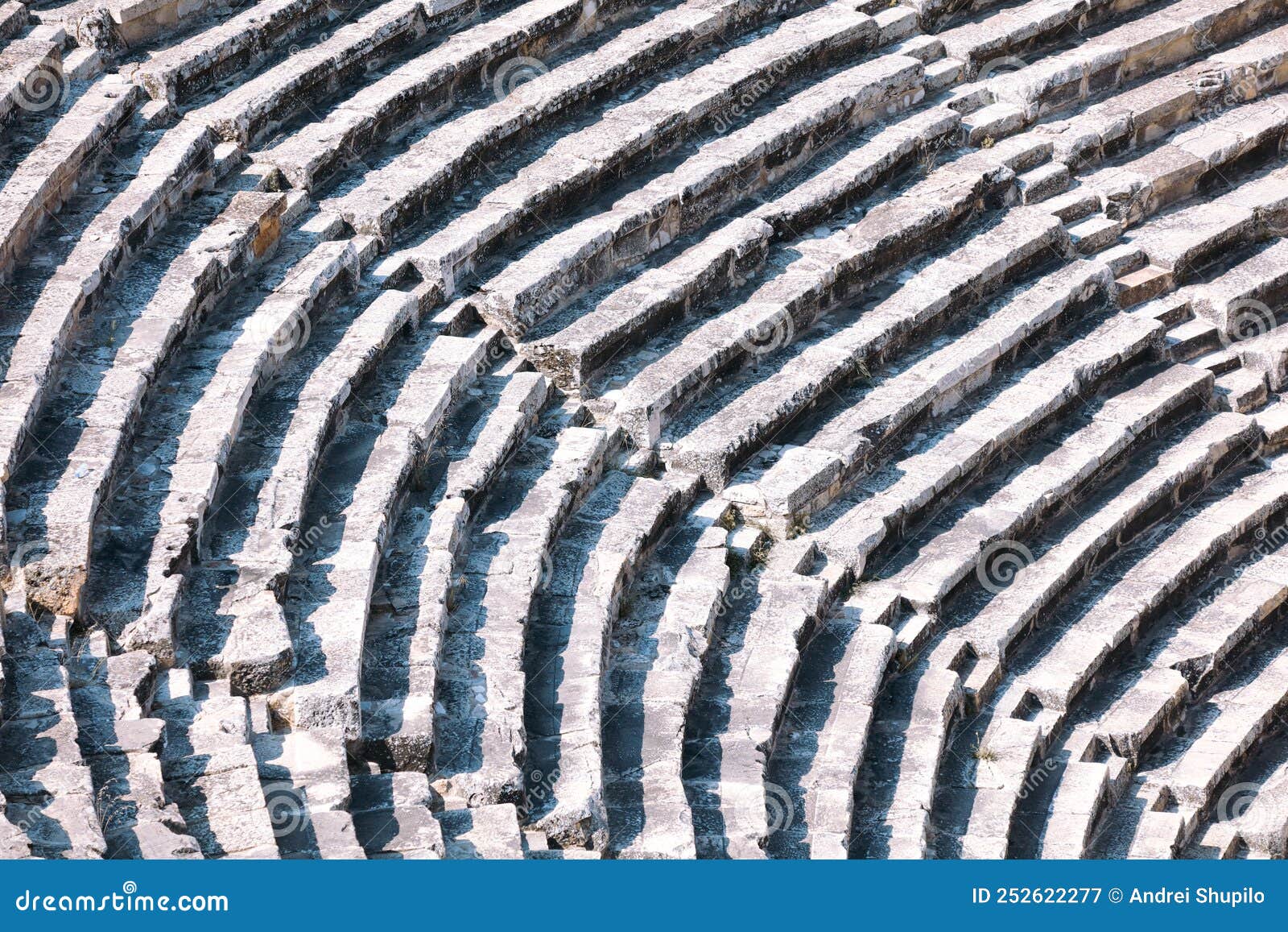Concrete Amphitheater Seats Royalty-Free Stock Photography ...