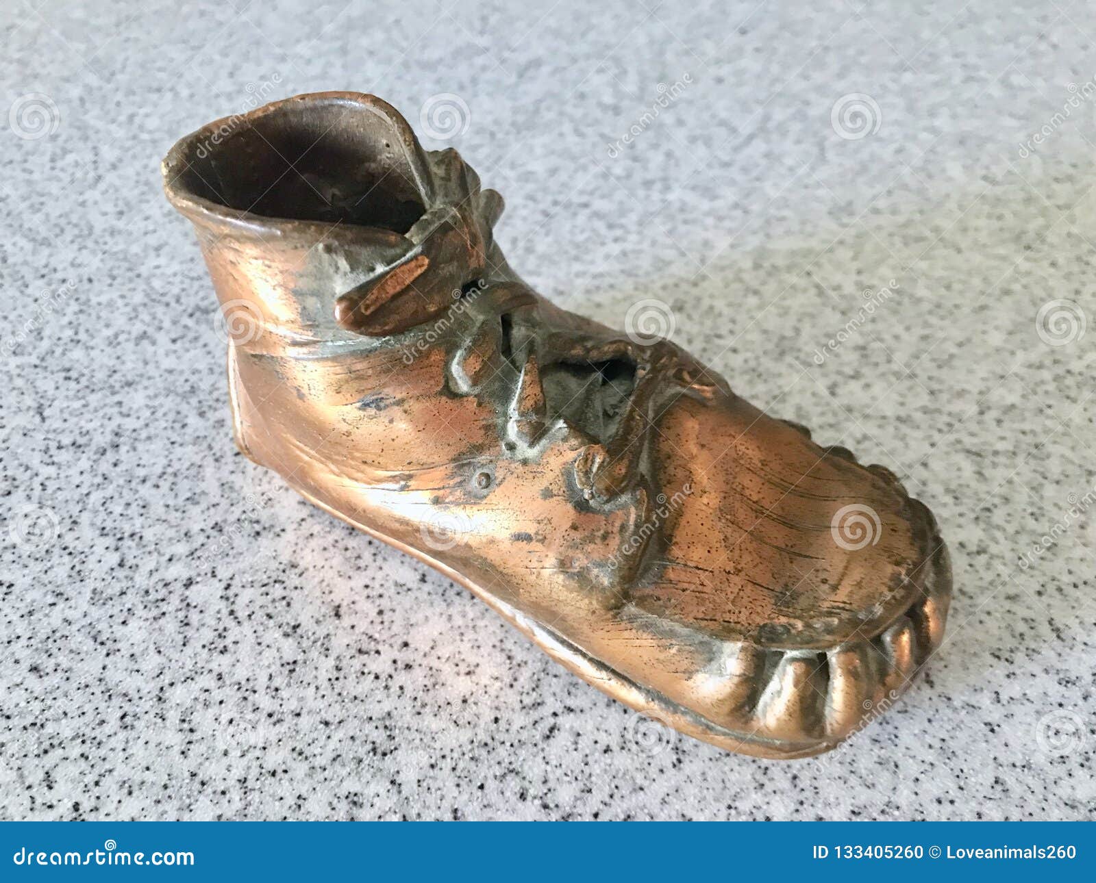 Metal Boot Sculpture Stock Image | CartoonDealer.com #29106415