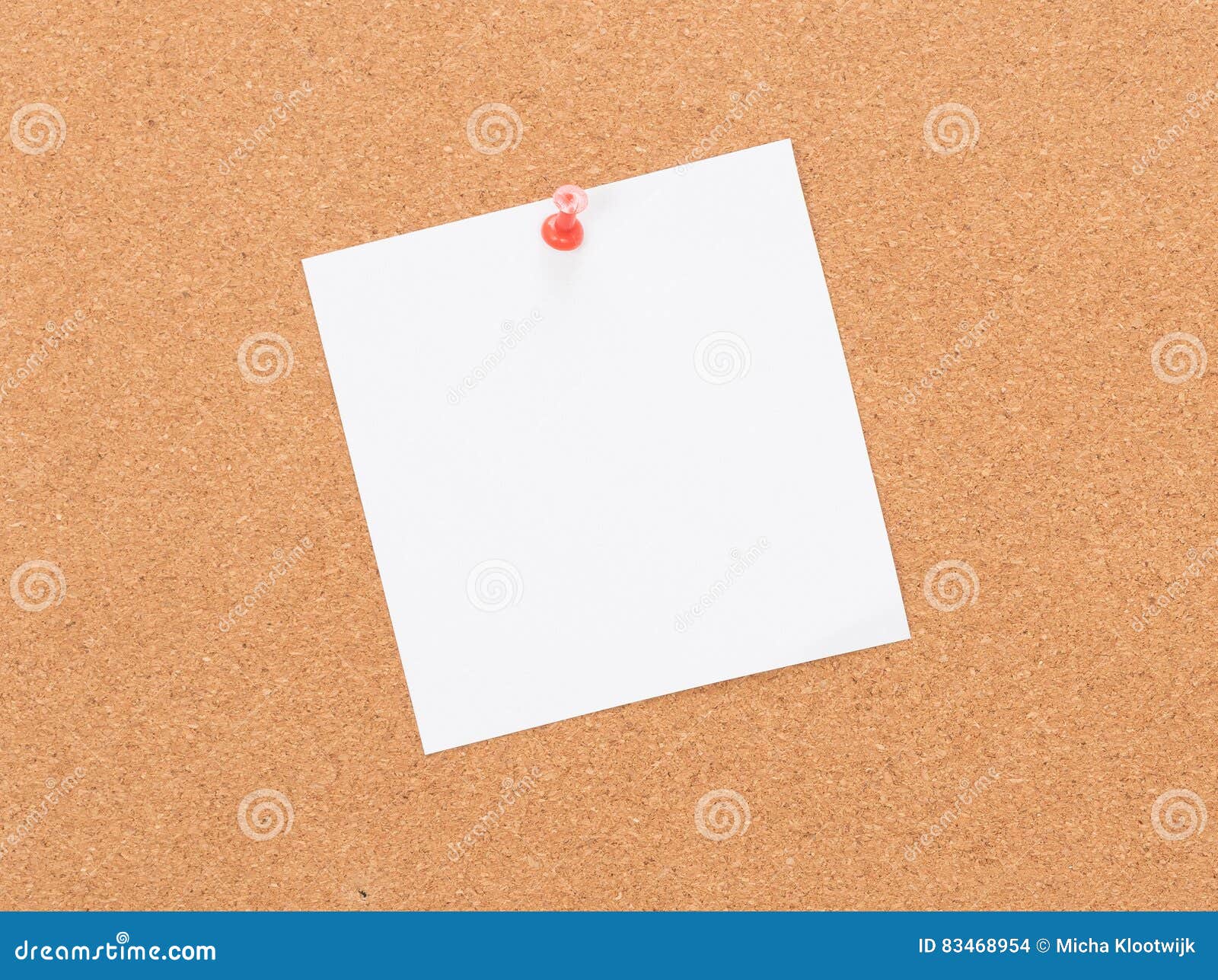 Vintage Cork Board with Note Paper Stock Photo - Image of vintage ...