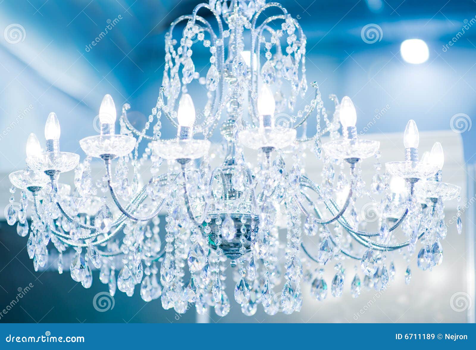 Vintage crystal lamp stock image. Image of crystal, glass - 6711189