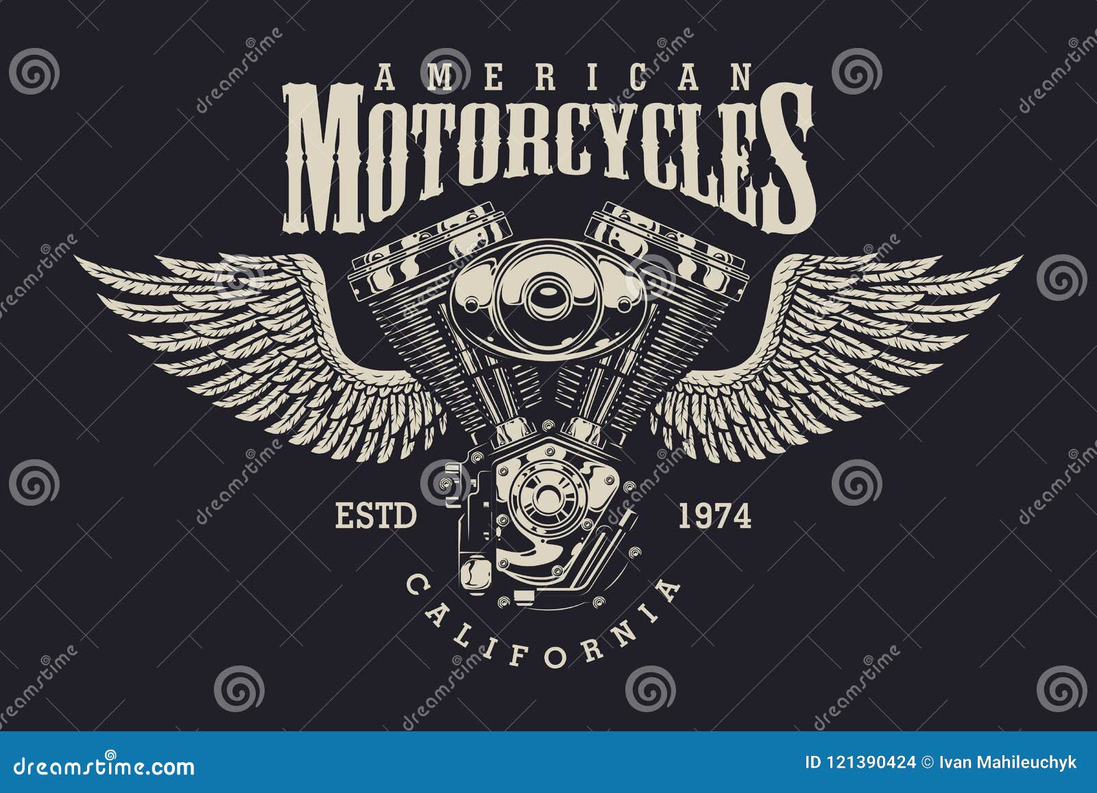 Vintage Custom Motorcycle Label Stock Vector - Illustration of metal ... Vintage Custom Motorcycle Label Stock Vector - Illustration of metal ...