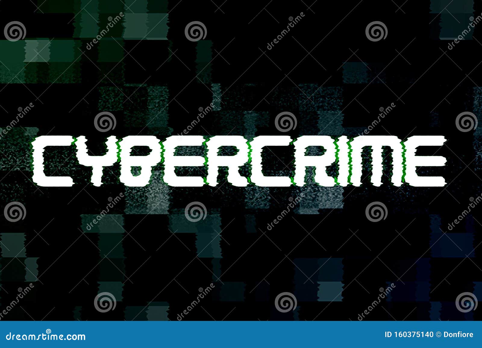 Cybercrime Background Concept Glowing Royalty-Free Cartoon ...