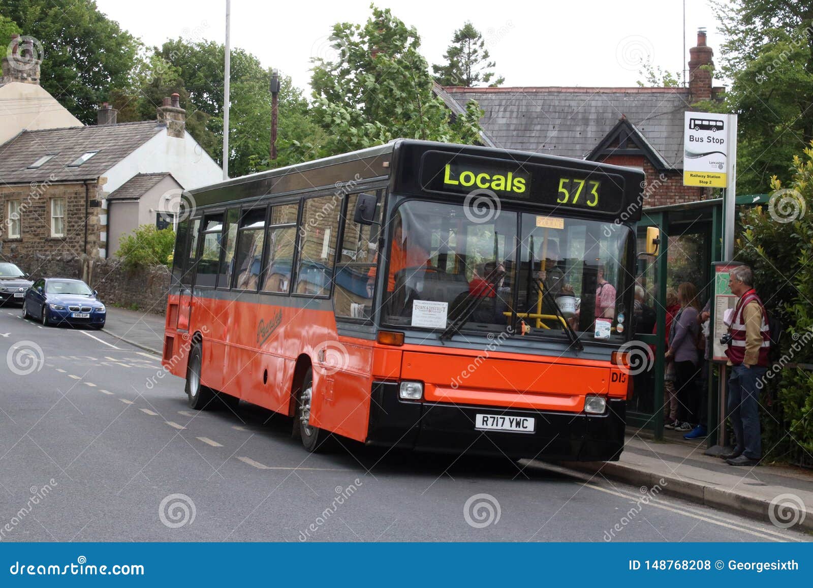 Vintage Dart Bus in Pennine Livery at Carnforth Editorial Stock Photo ...