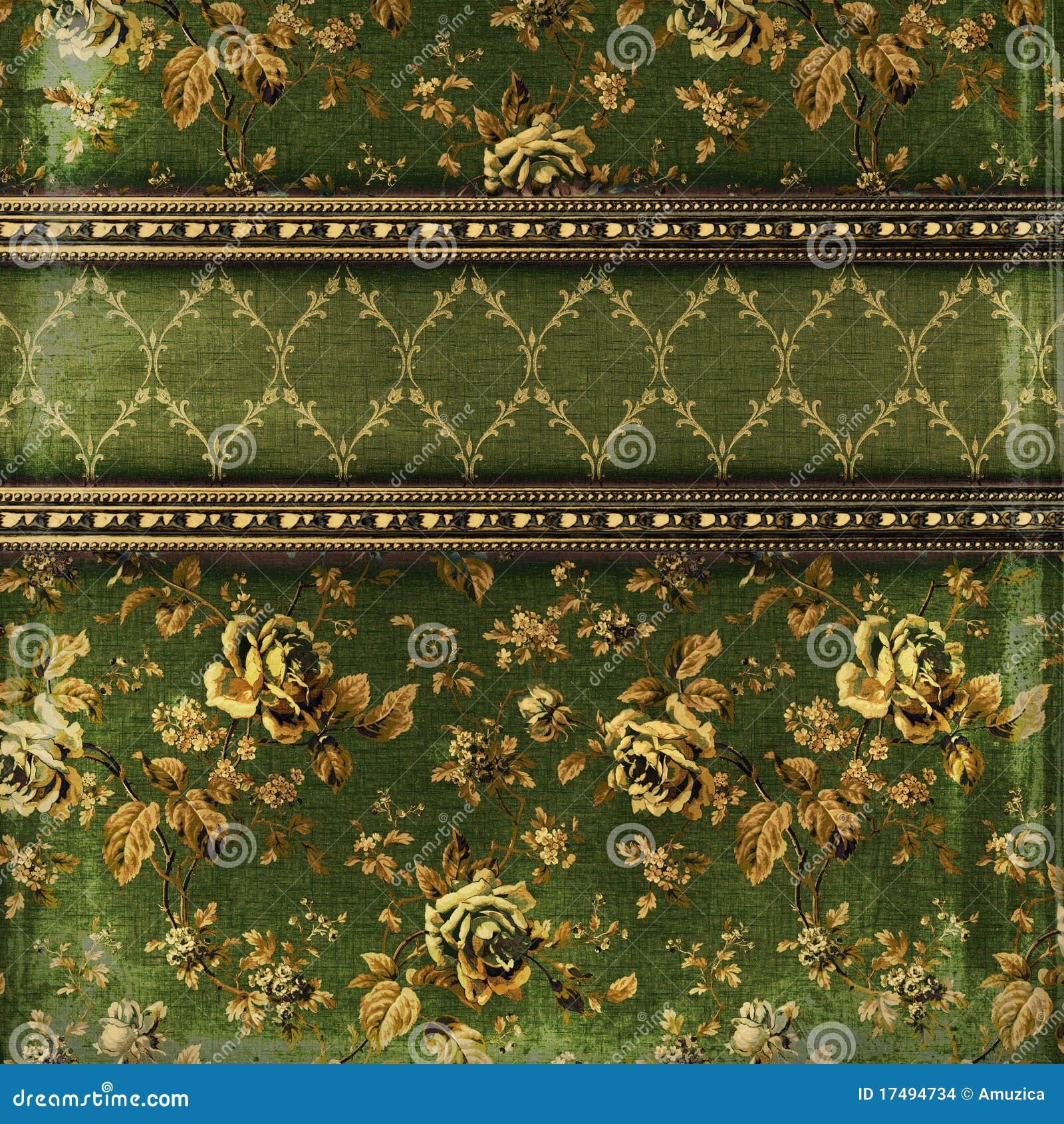 Vintage Decorative Background Stock Photo - Image of abstract, floral ...