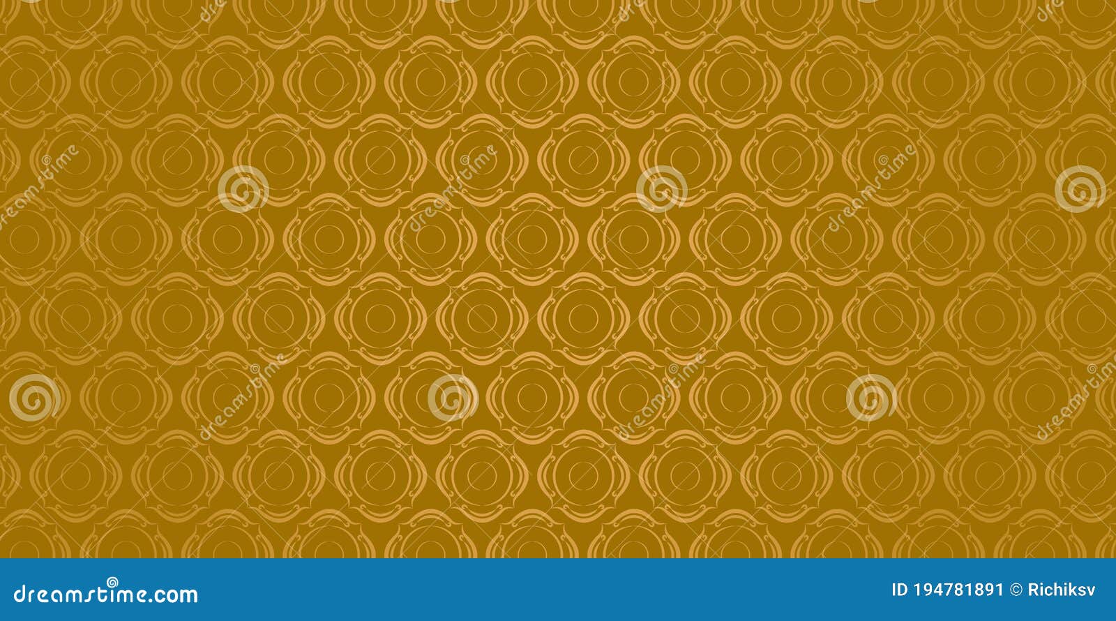 Vintage Decorative Background. Gold Color Stock Vector - Illustration ...