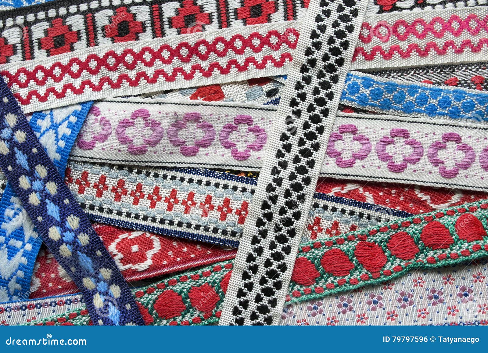 Vintage decorative ribbons stock photo. Image of ribbon - 79797596