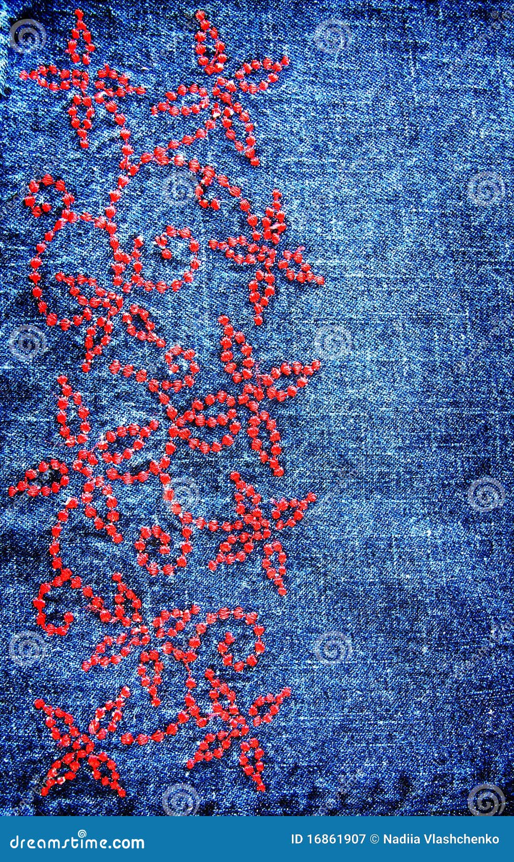 Vintage denim texture stock image. Image of ornament - 16861907