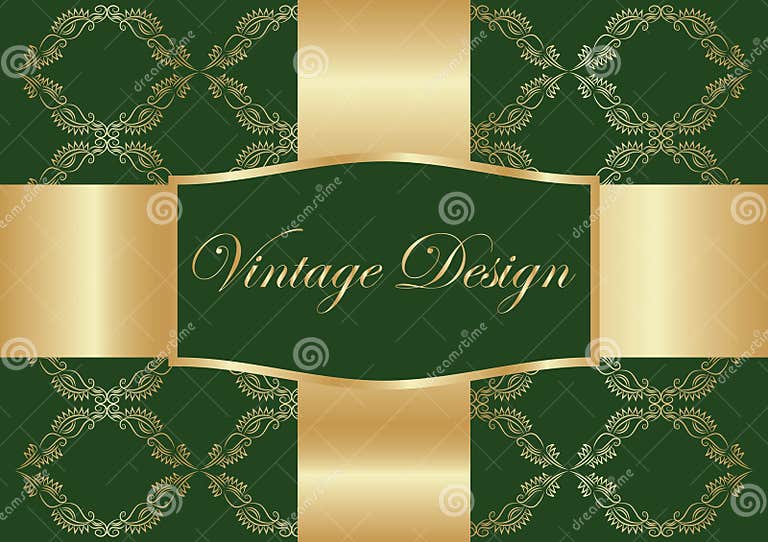 Vintage Design stock illustration. Illustration of charming - 85041032