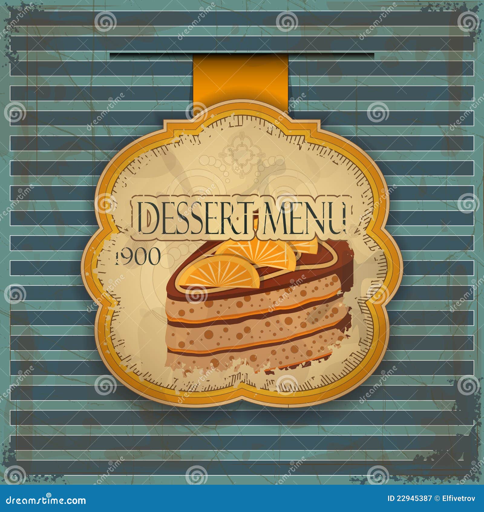 Vintage Birthday Card Cake Retro Label Stock Illustrations – 1,586 ...