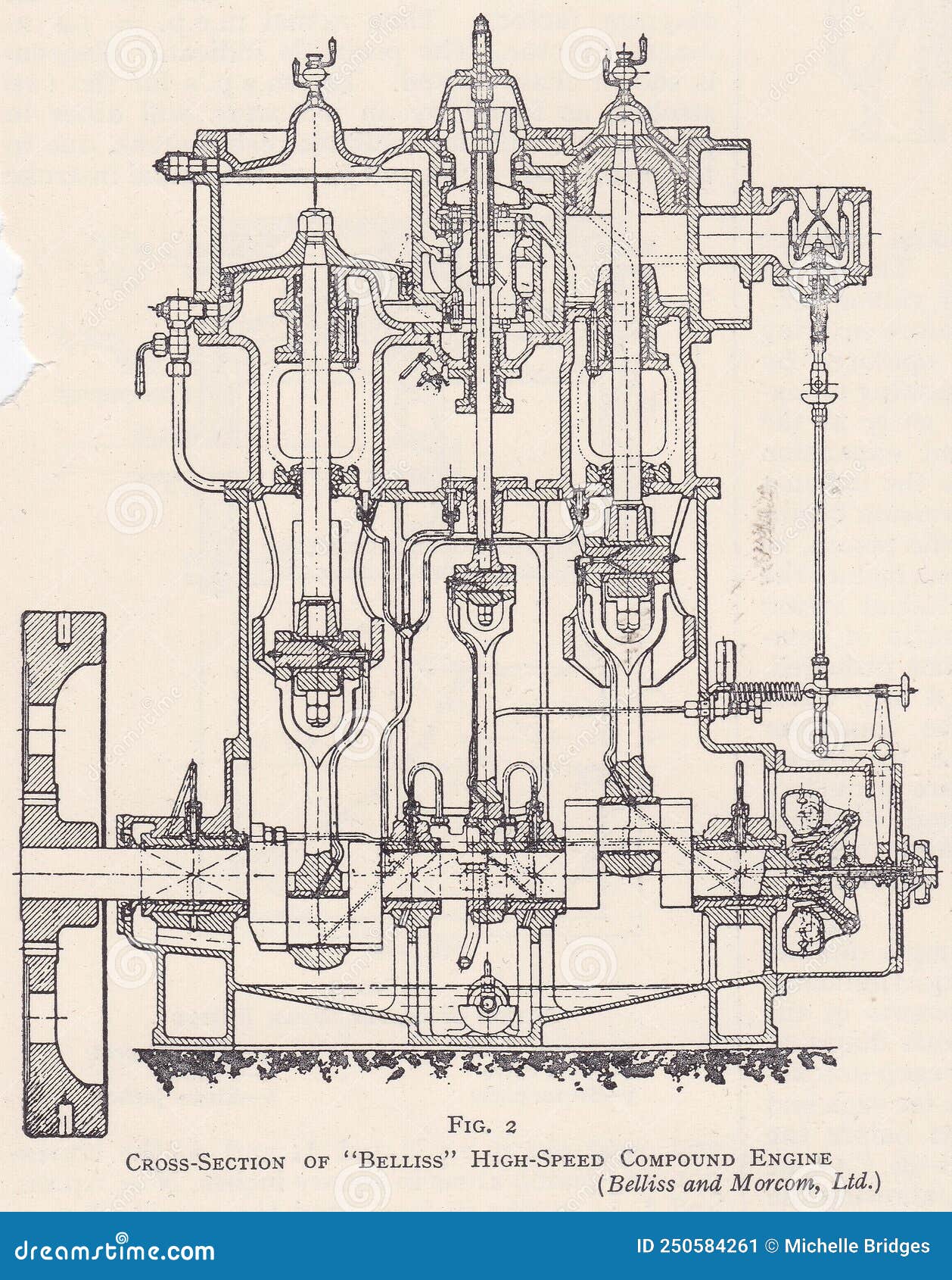 Illustration Of A Compound Express Passenger Engine, North Eastern ...