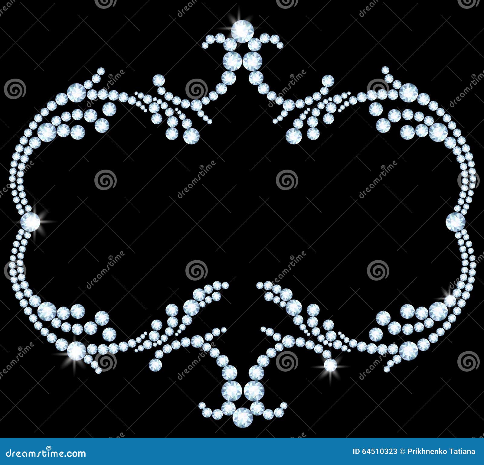 Vintage Diamond Playing Card Empty Background Stock Image ...