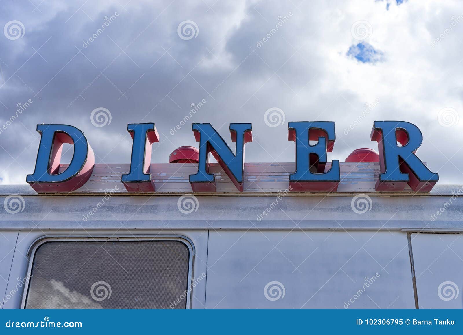 Vintage Diner Sign Stock Photos - Download 891 Royalty Free Photos