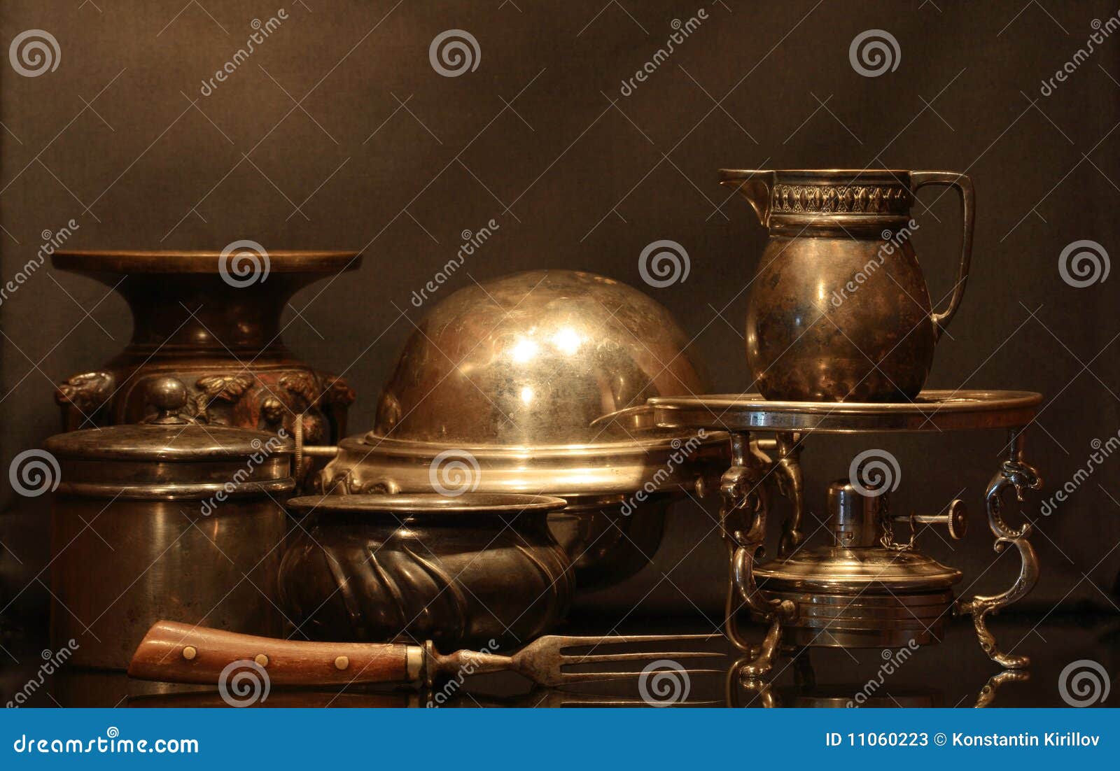 Vintage Dishware stock image. Image of kitchenware, life - 11060223