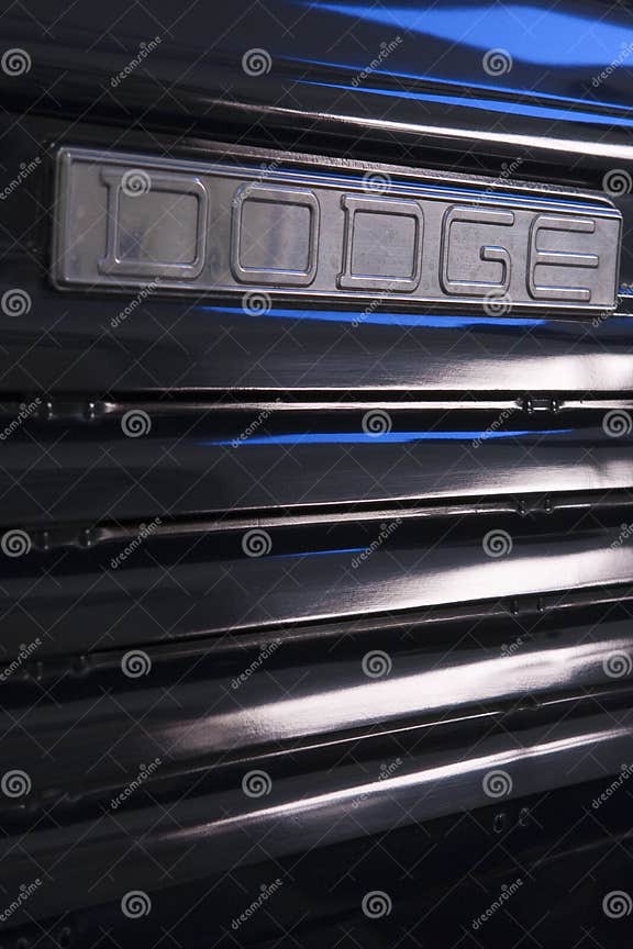 Vintage Dodge Nameplate editorial photography. Image of american - 16740062