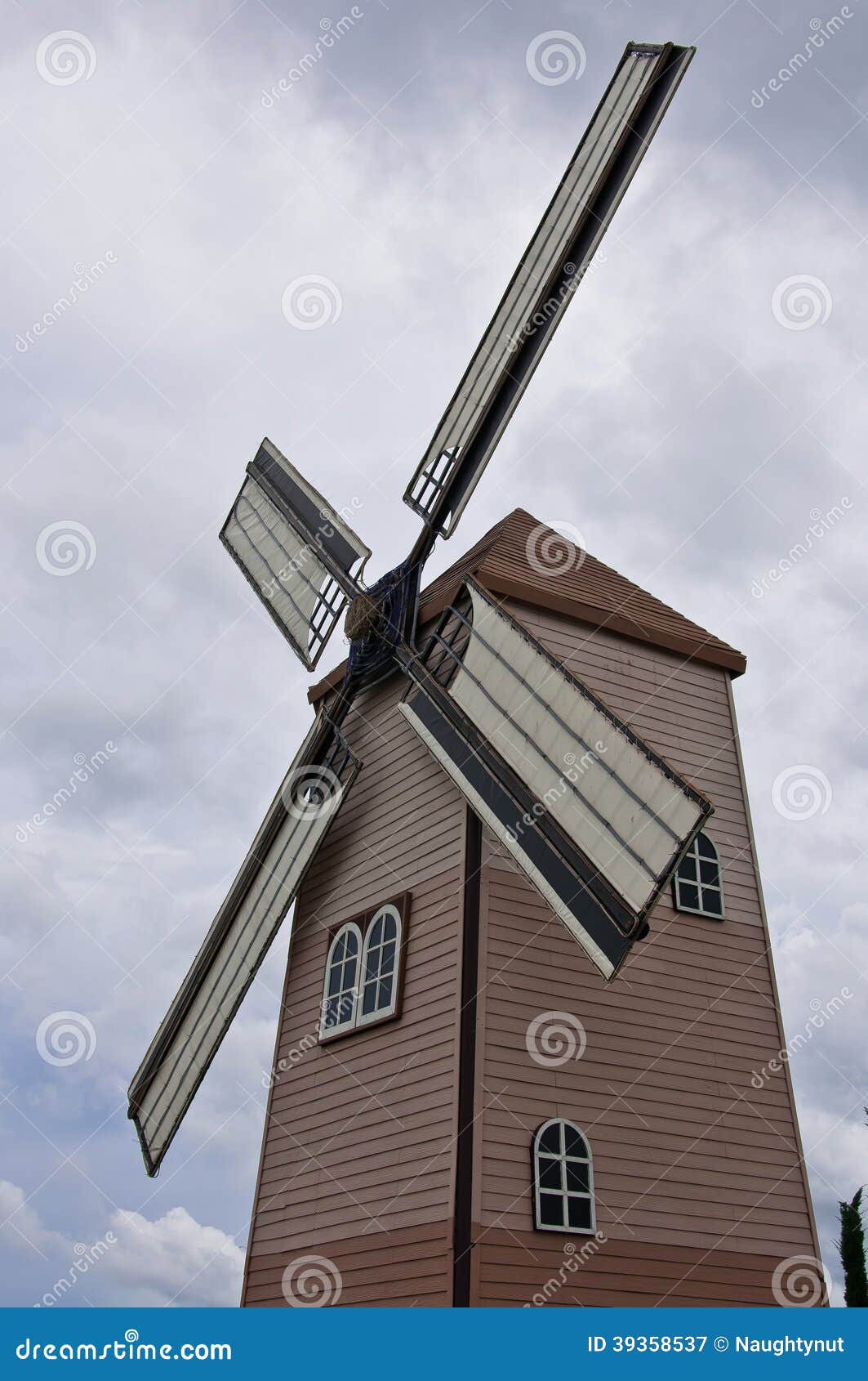 A vintage dutch wind mill stock image. Image of dutch - 39358537
