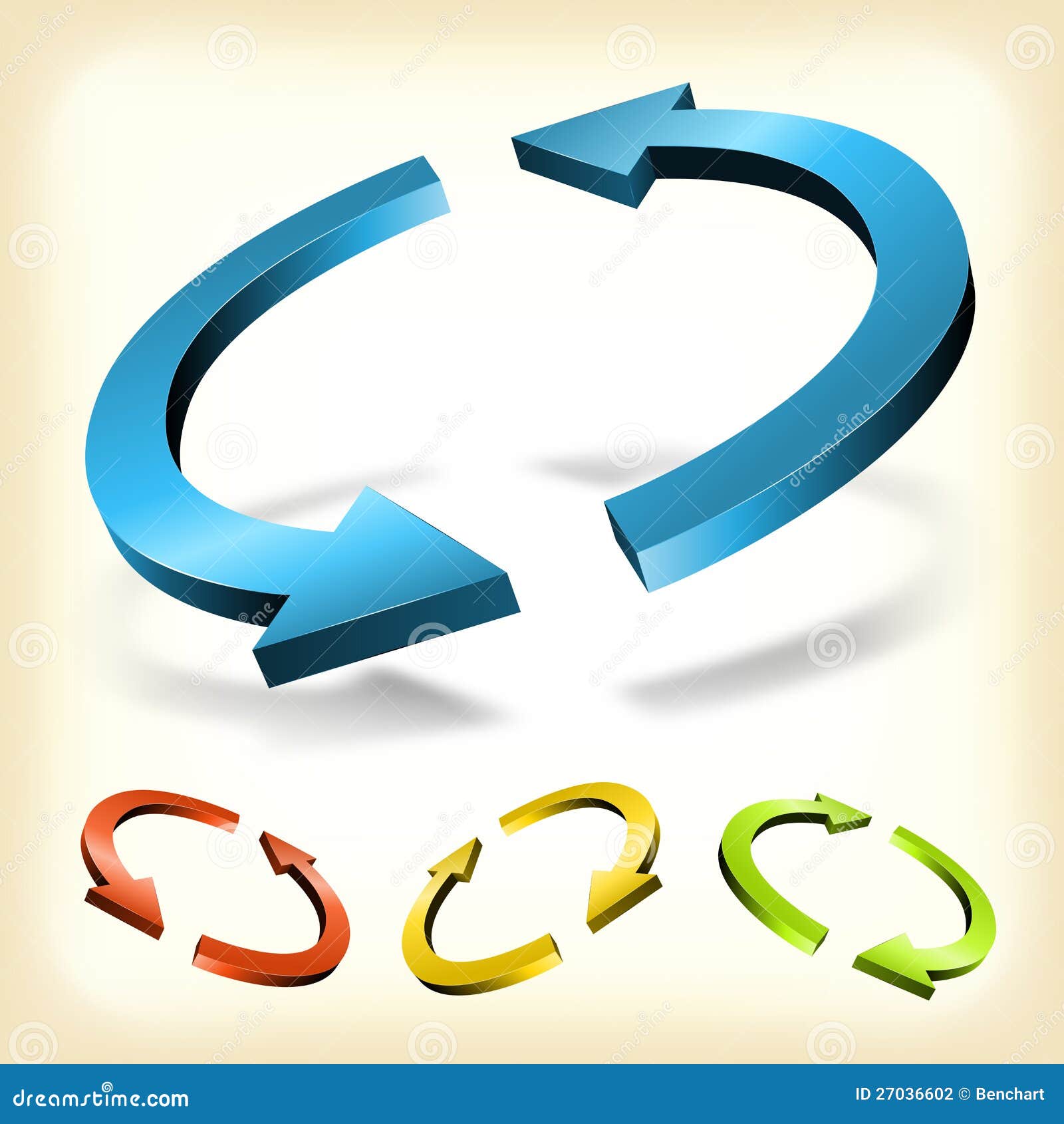 Vintage Dynamic Arrows Set stock vector. Illustration of dynamic - 27036602