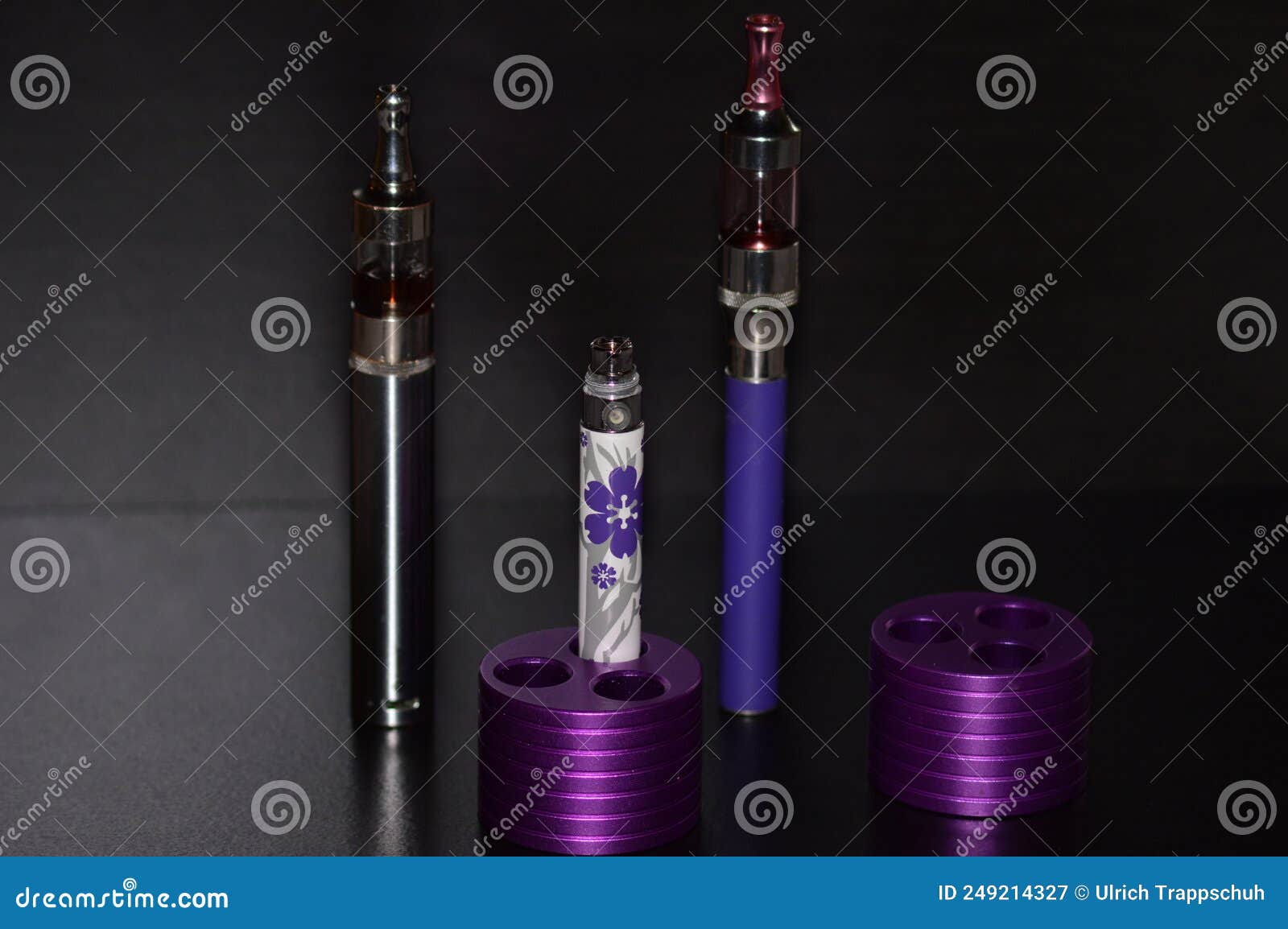 Vintage E-cigarette, Vintage Vape Vaping Stock Image - Image of ...
