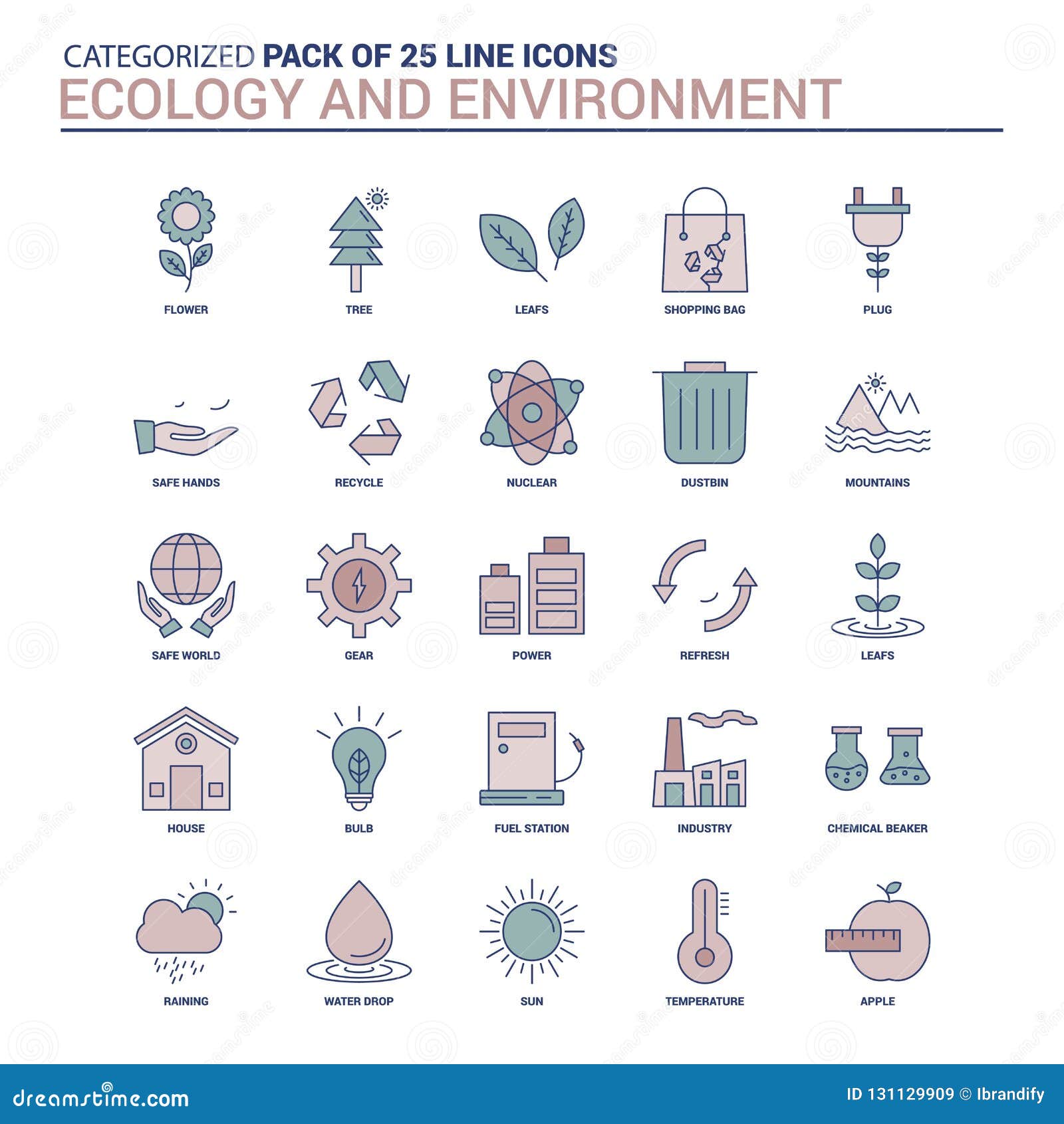 Vintage Ecology and Enviroment Icon Set - 25 Flat Line Icon Set Stock ... Vintage Ecology and Enviroment Icon Set - 25 Flat Line Icon Set Stock ...