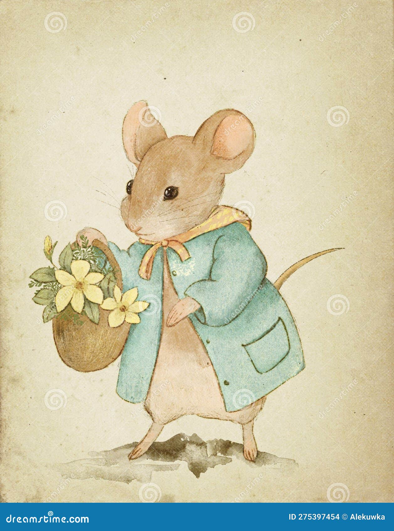 Cute Baby Mouse Drawing