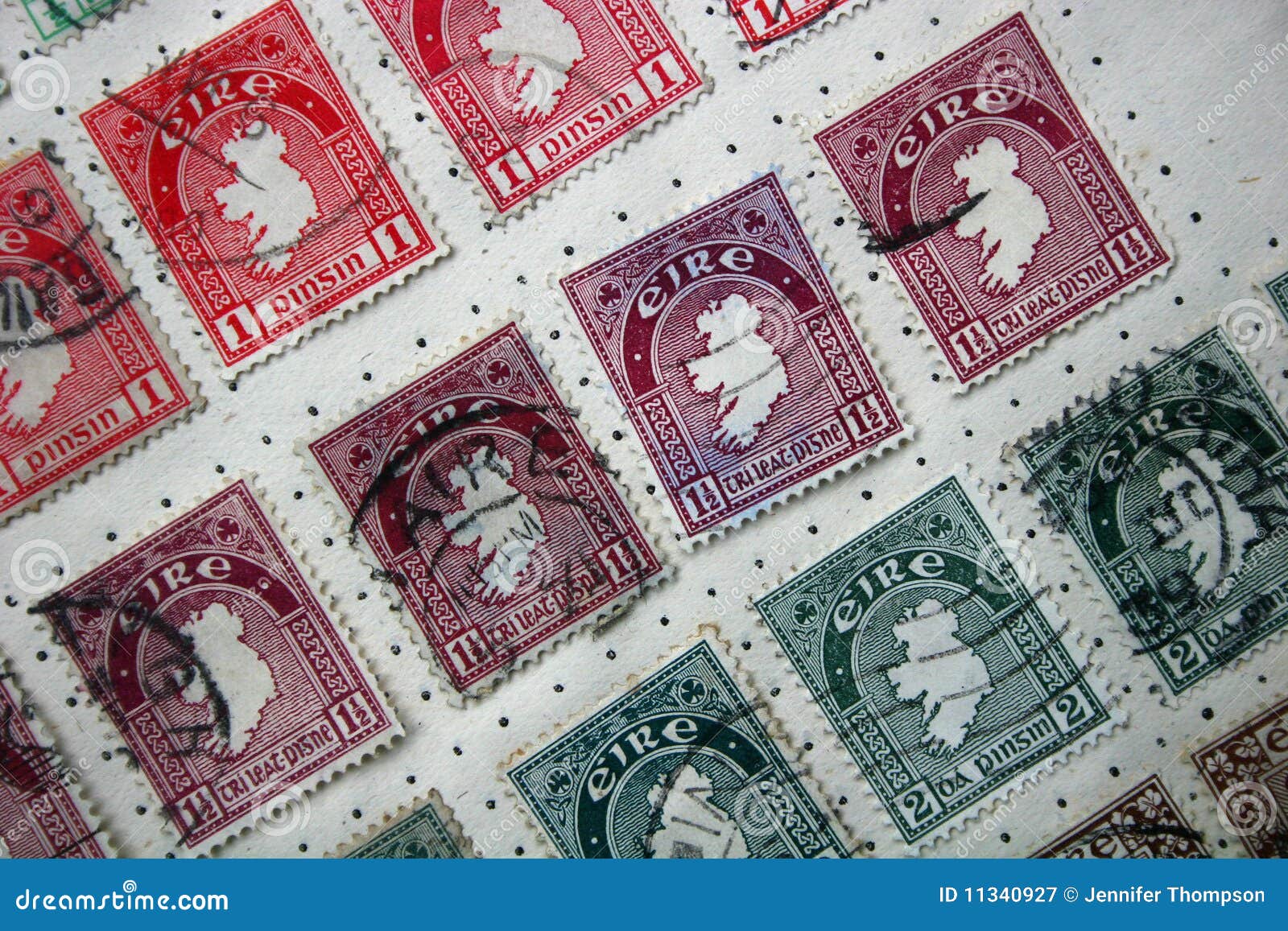 Vintage Eire stamp editorial photography. Image of vintage - 11340927