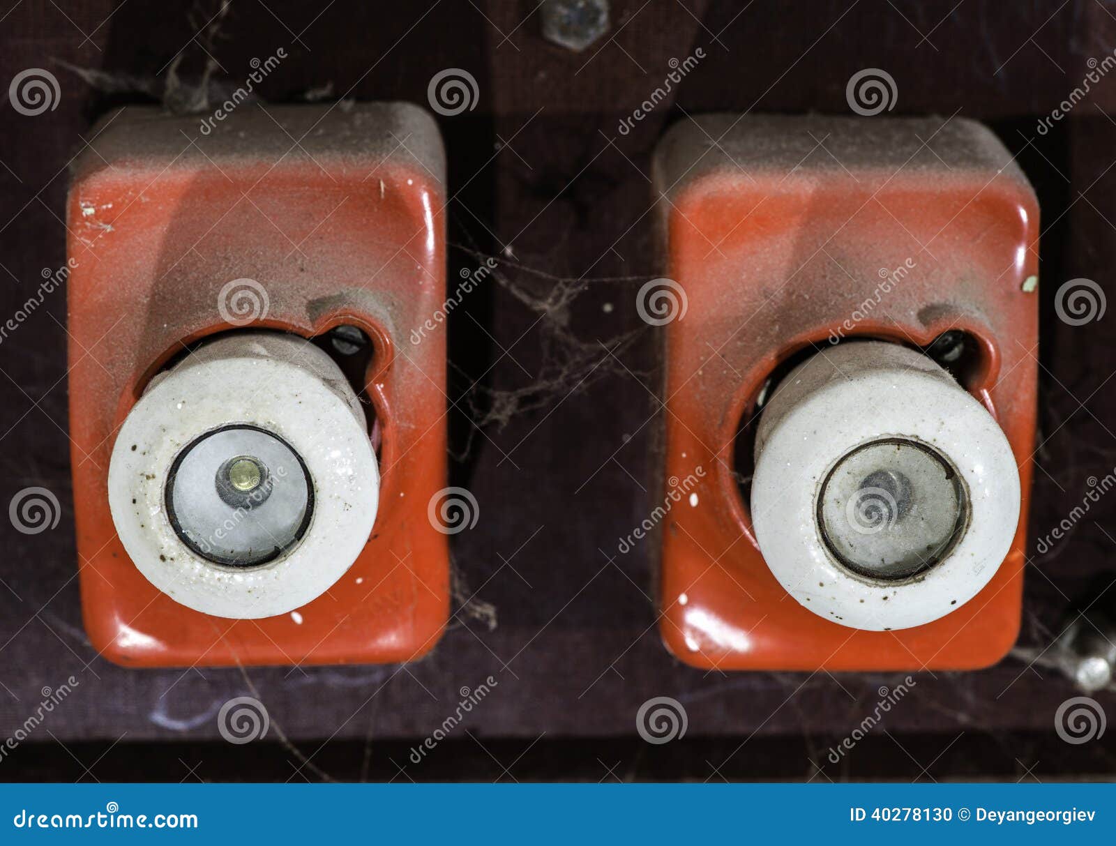 Vintage electrical fuse stock photo. Image of control - 40278130