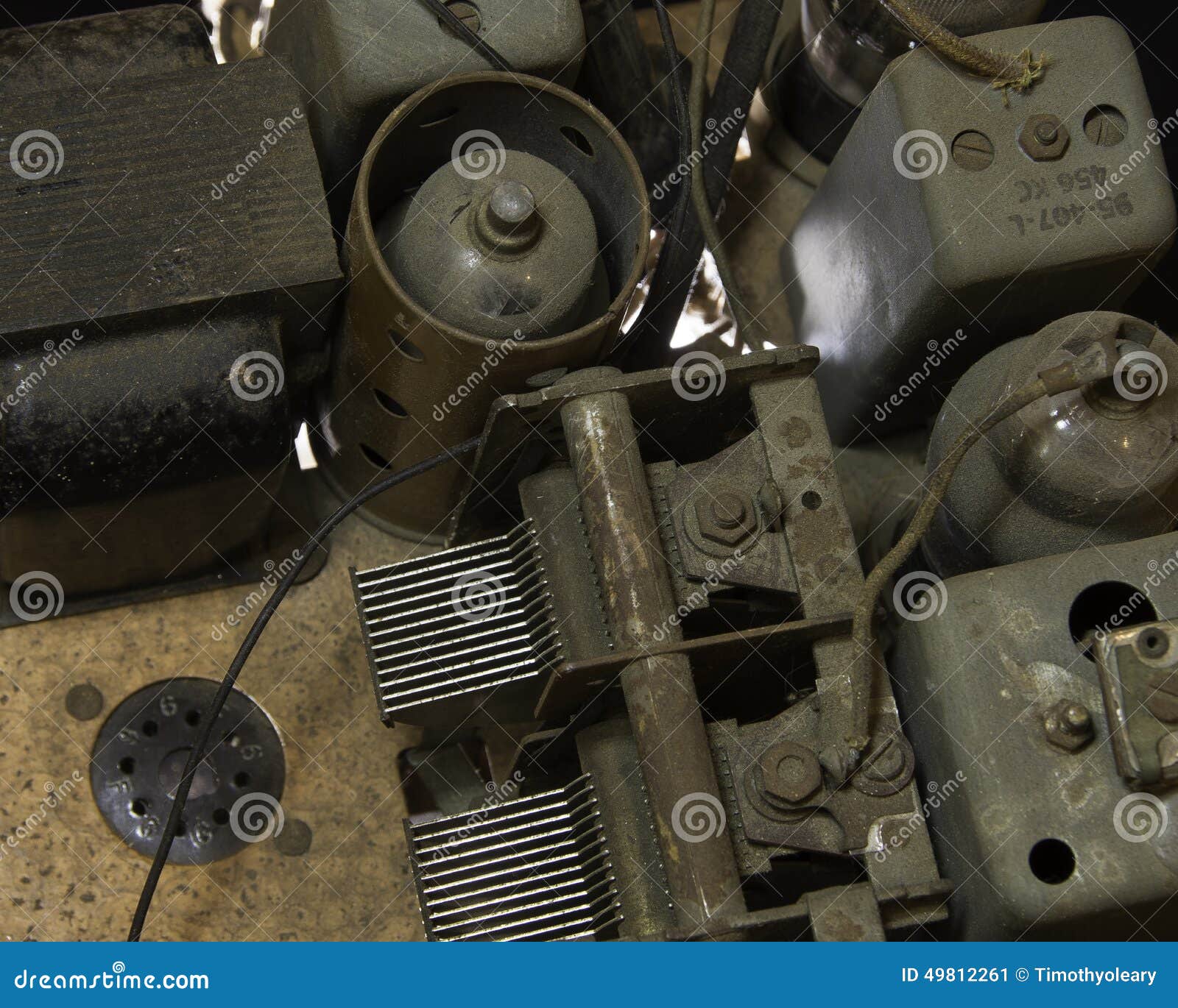 Vintage Electronics stock image. Image of device, oldies - 49812261