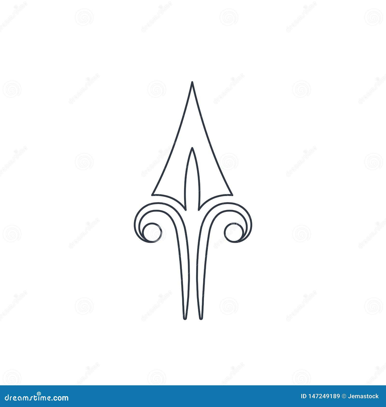 Victorian Line-work Border Royalty-Free Illustration | CartoonDealer ...