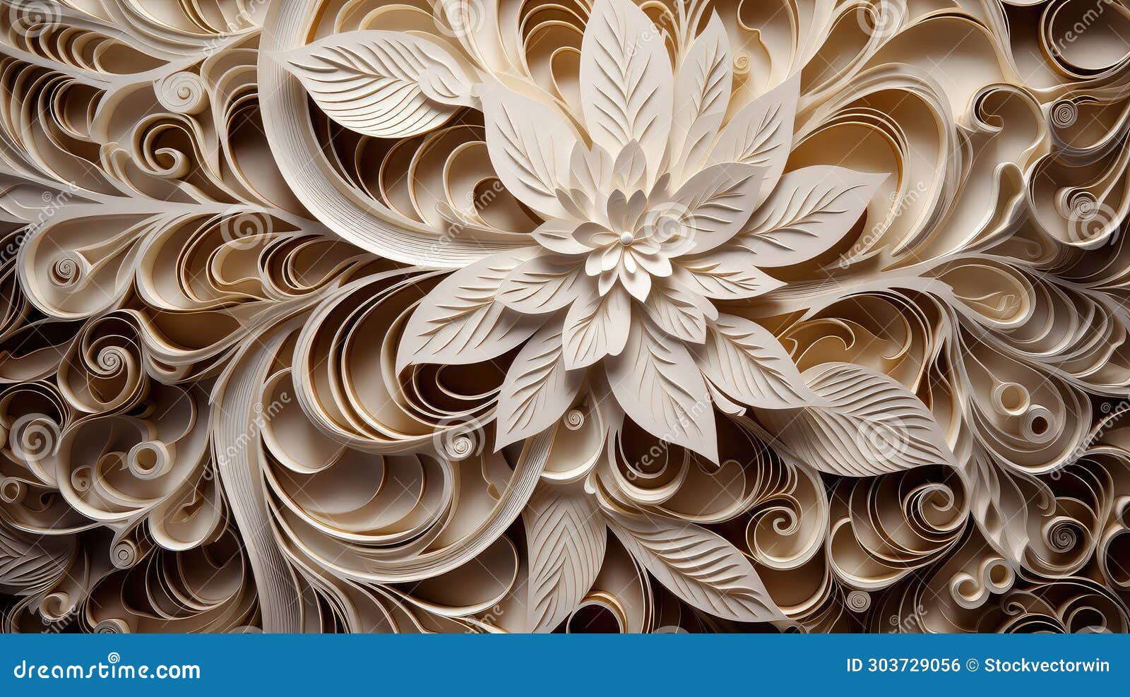 Vintage Element Paper Background Stock Illustration - Illustration of ...