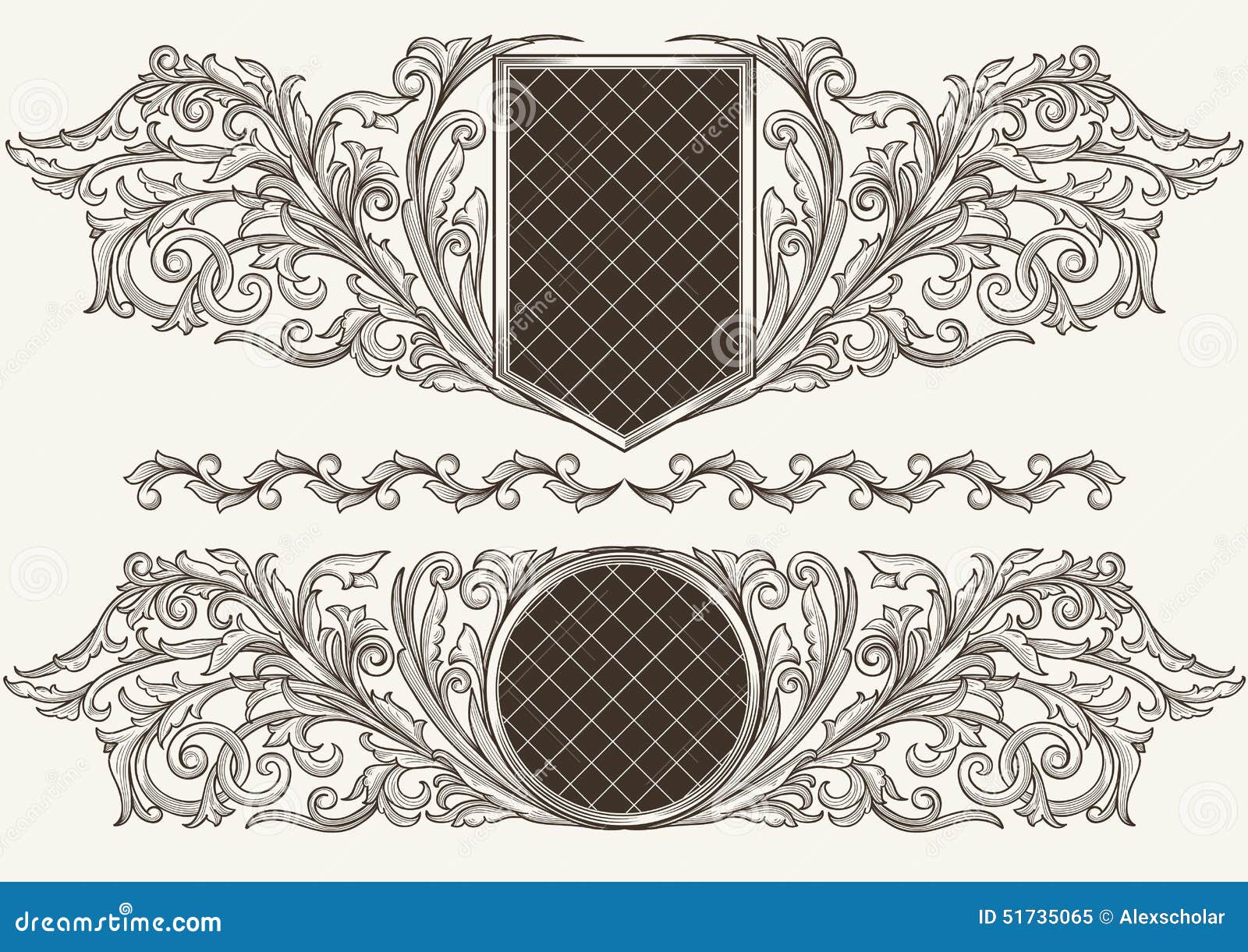 Vintage emblems stock vector. Illustration of frame, board - 51735065