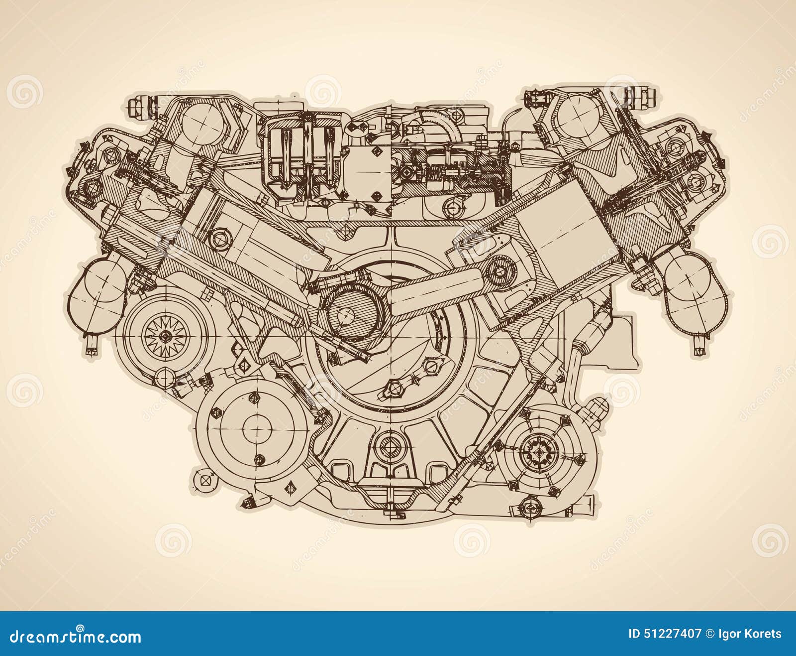 Vintage Engine And Chain Logo Design,motorcycle Logo,monochrome Logo ...