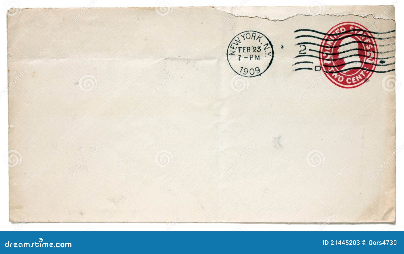 Vintage Envelope editorial stock photo. Image of close - 21445203