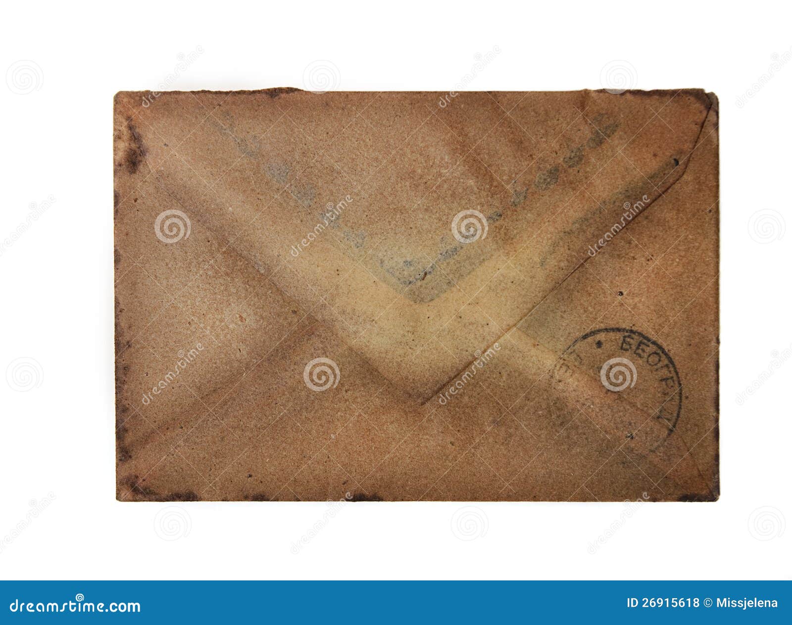 Vintage Envelope With Old Postcards Royalty-Free Stock Image ...