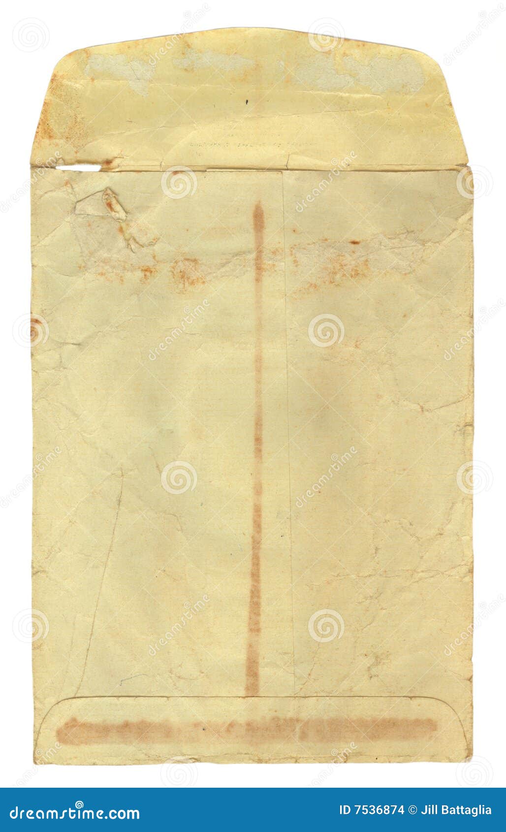 Vintage Envelope Opened stock photo. Image of write, worn - 7536874