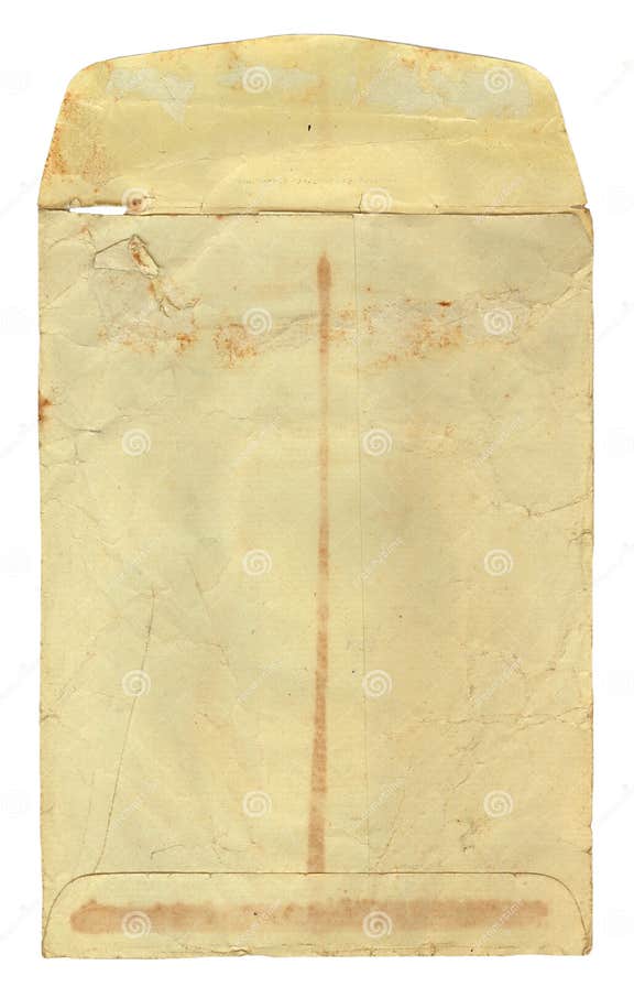 Vintage Envelope Opened stock photo. Image of write, worn - 7536874