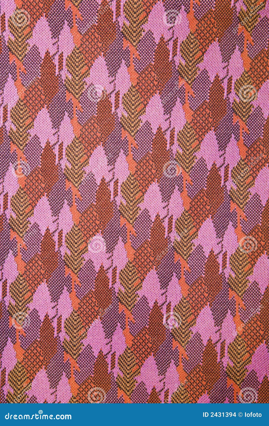 Vintage fabric detail. stock photo. Image of sixties, patterns - 2431394