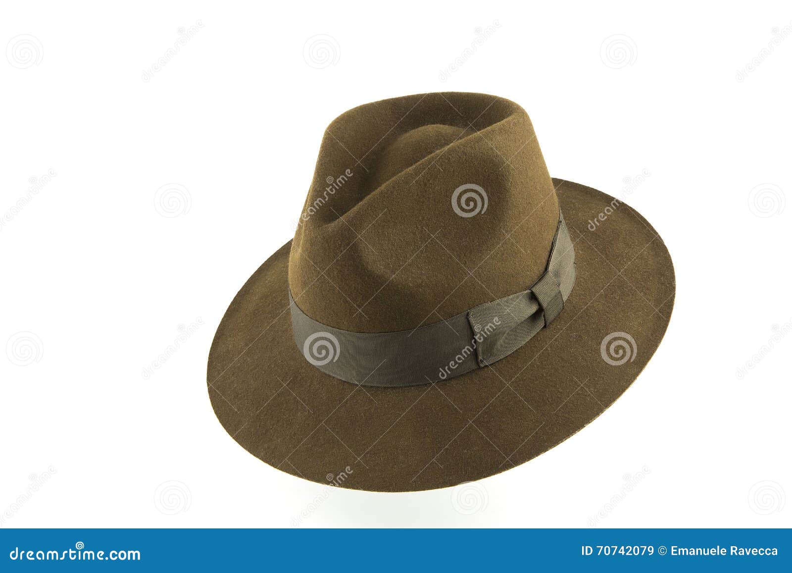 Vintage fedora hat stock image. Image of brimmed, white - 70742079