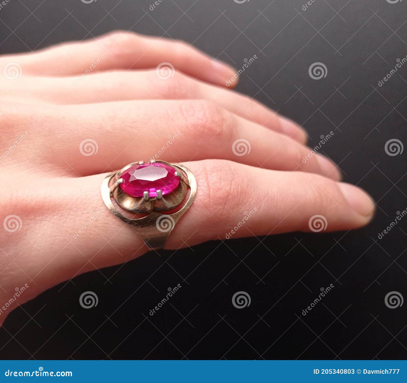 Vintage female ring stock image. Image of jewellery - 205340803