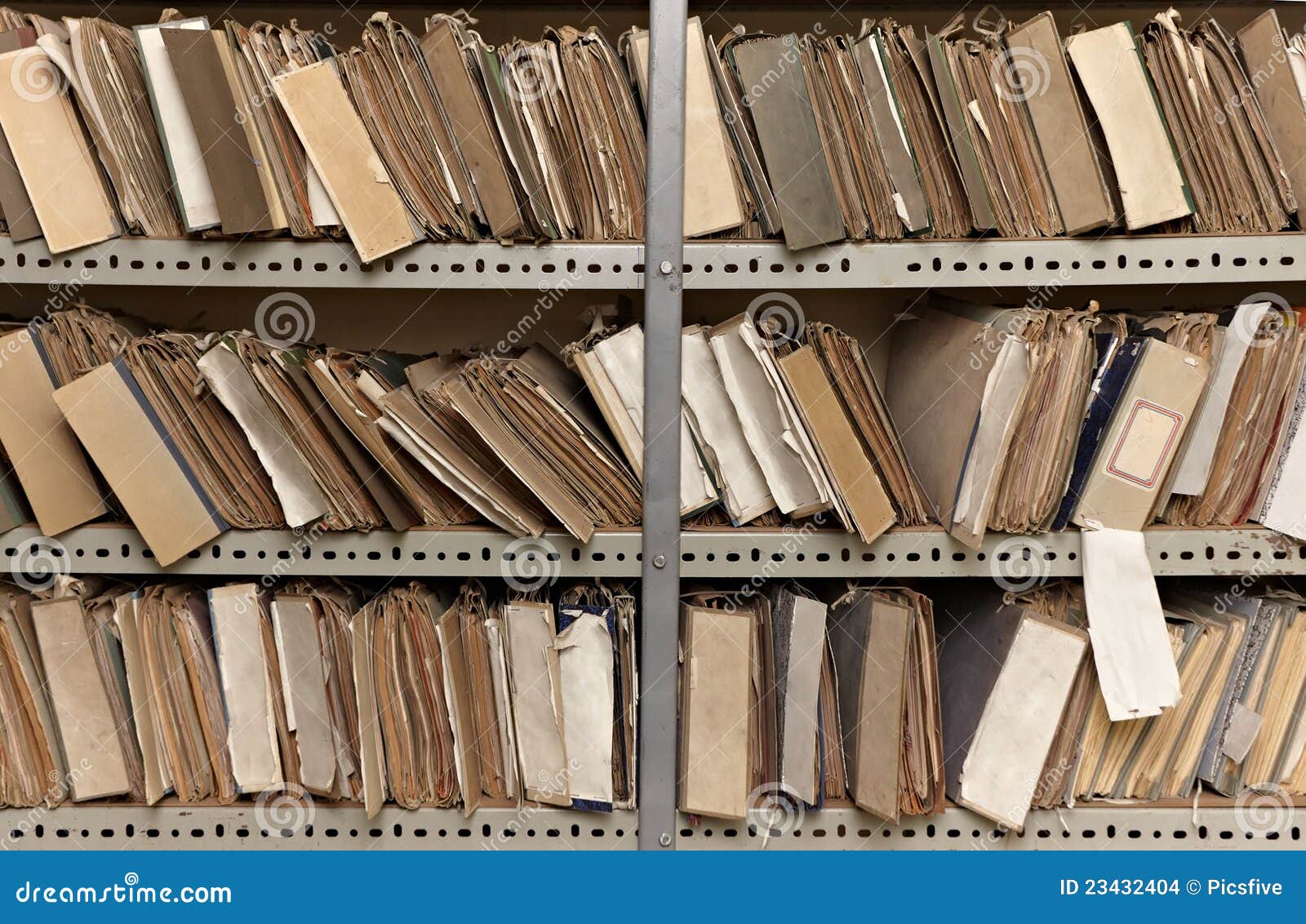 Vintage file documents stock photo. Image of furniture - 23432404