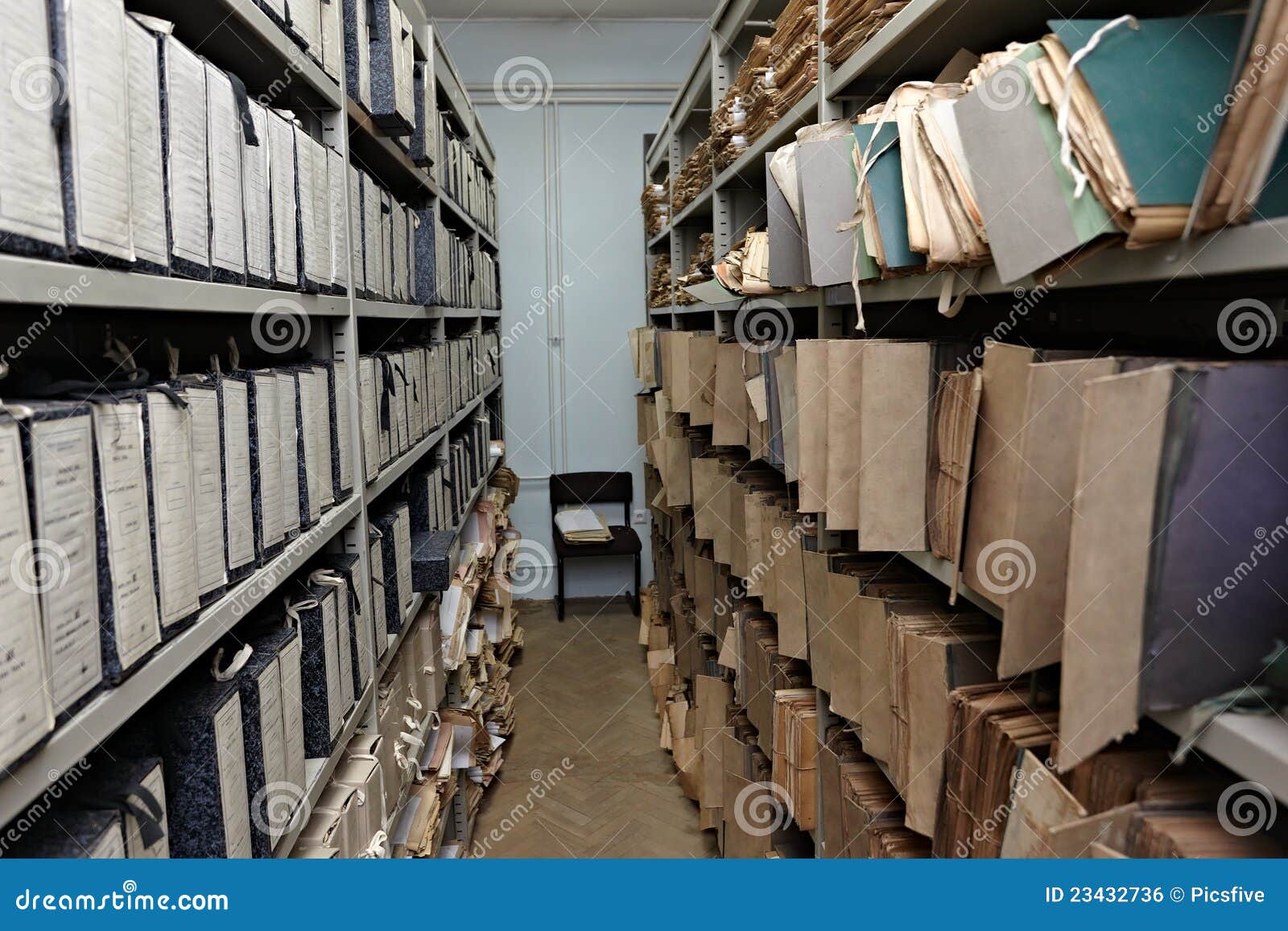 Vintage file documents stock photo. Image of folders - 23432736