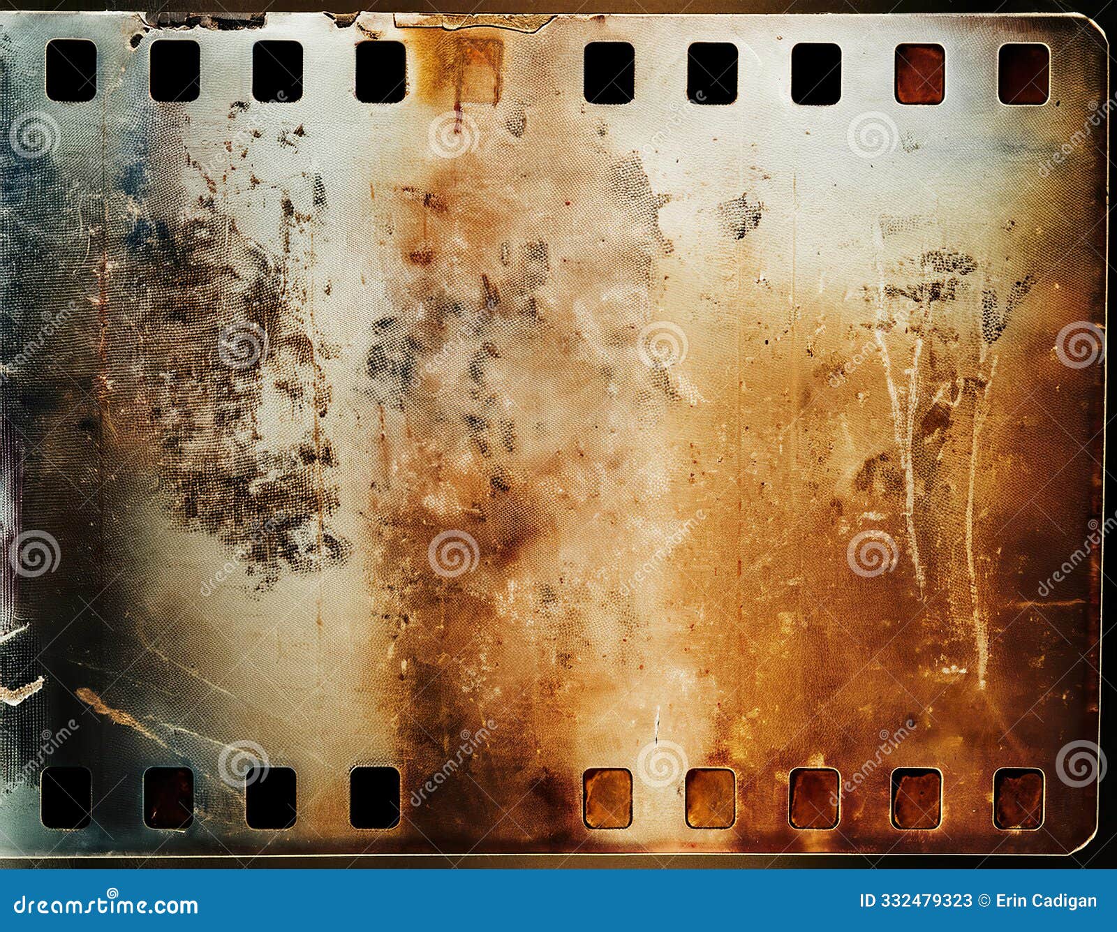 Vintage Film Backgrounds Featuring Textured Strips and Blank Frames for ...