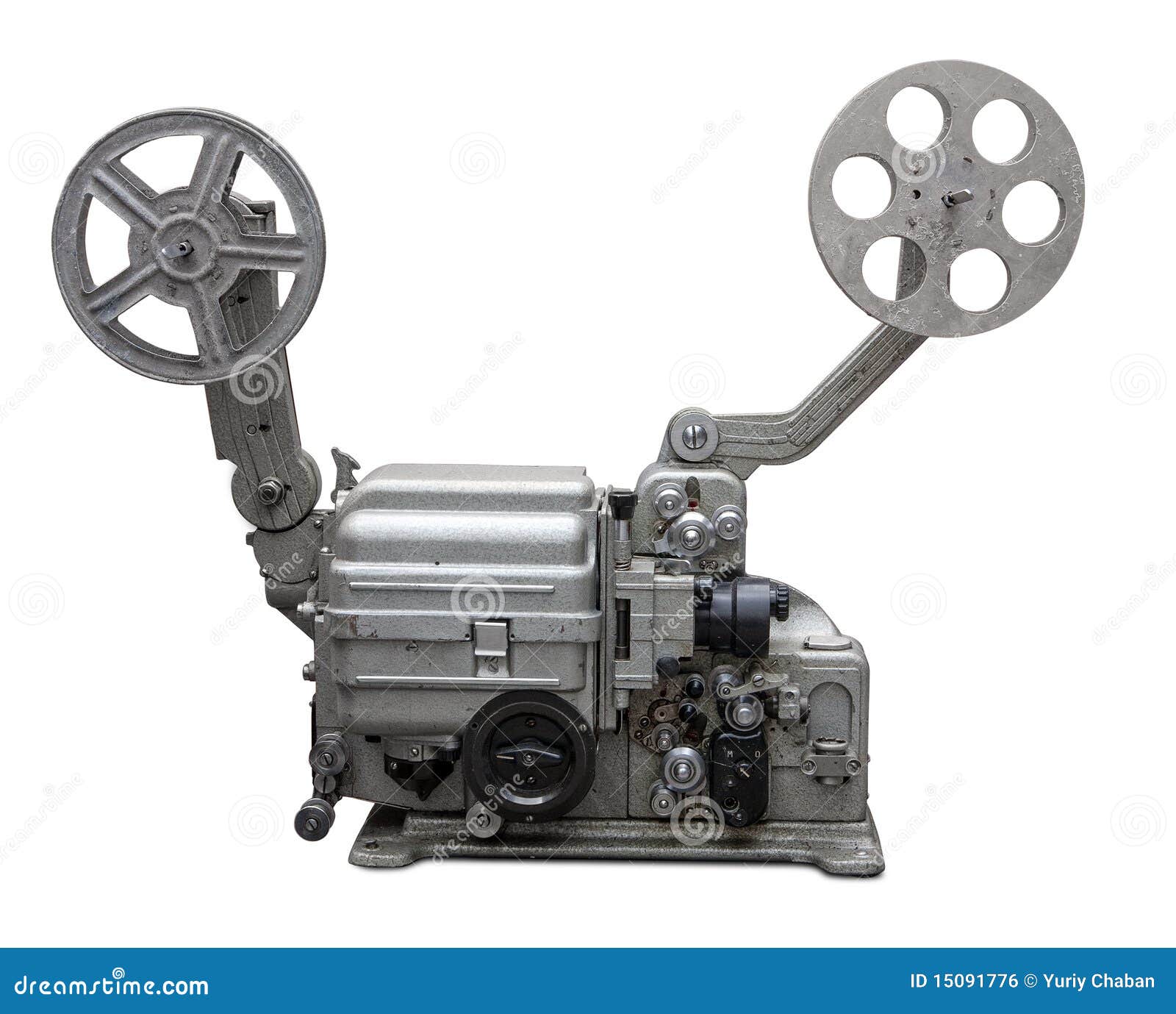 Vintage film projector stock photo. Image of cinema, 16mm - 15091776