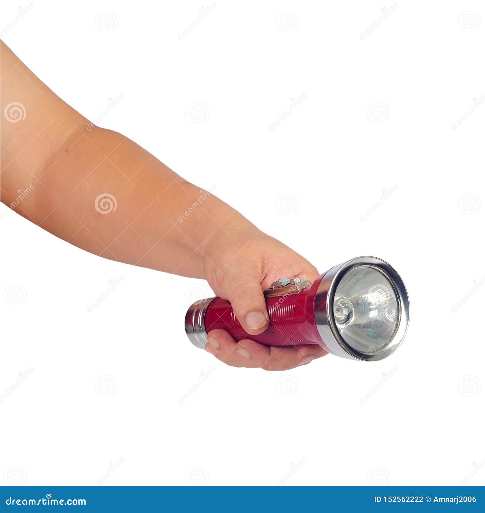 Vintage Flash Light or Lamp in Hand Stock Photo - Image of lantern ...