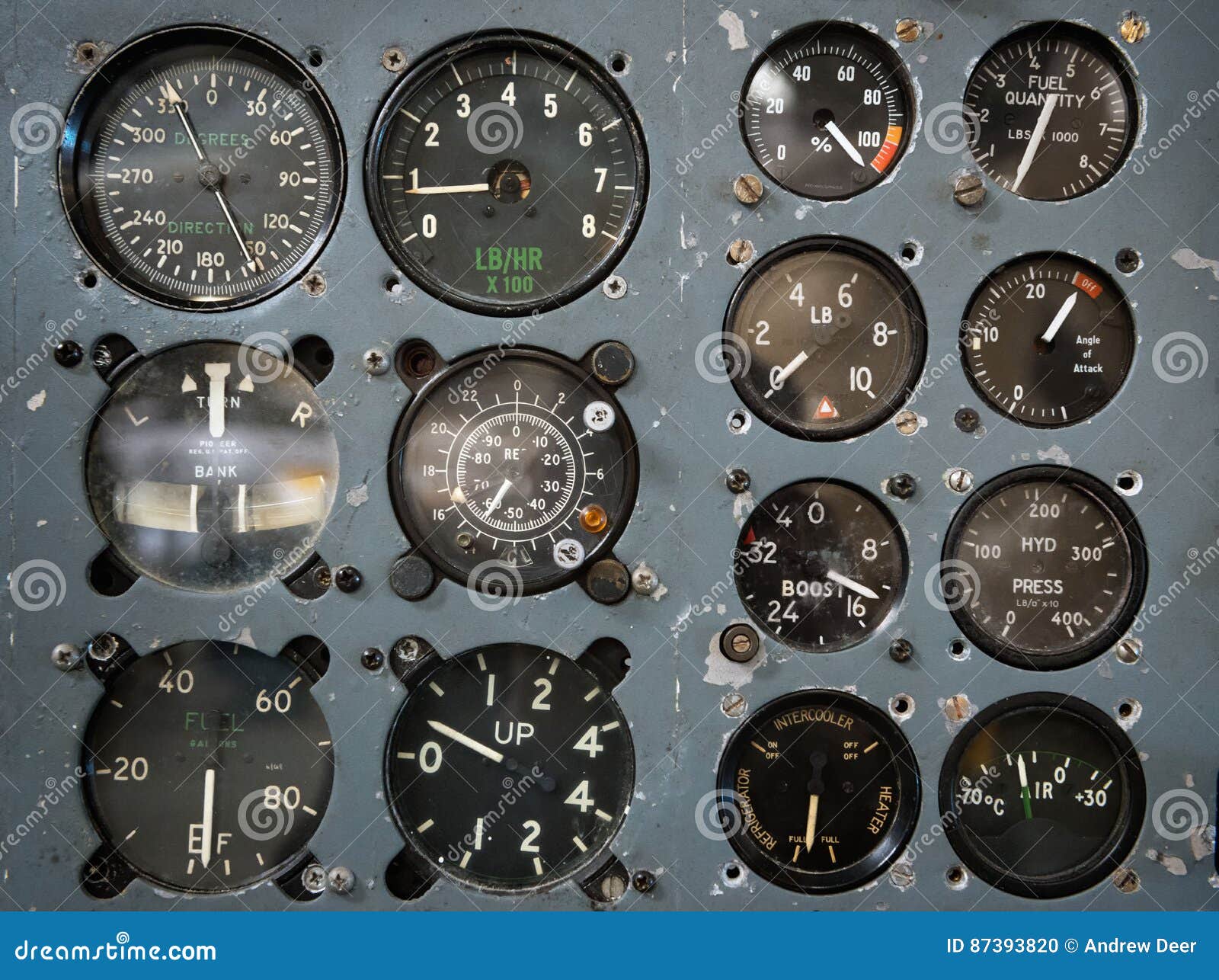 Flight Instrument Heading Indicator Vector Illustration | CartoonDealer ...