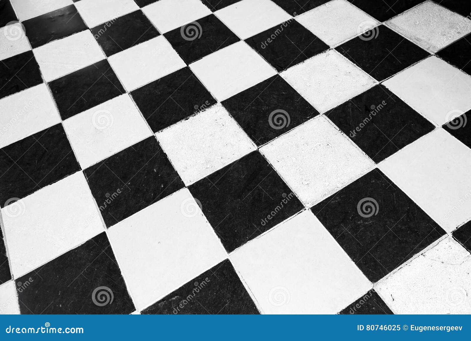 Vintage Floor Tiling Checkered Pattern Stock Image - Image of flooring ...