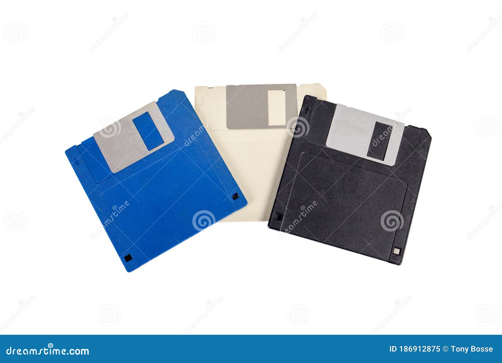 Vintage Floppy Drives Isolated Stock Image - Image of tech, media ...
