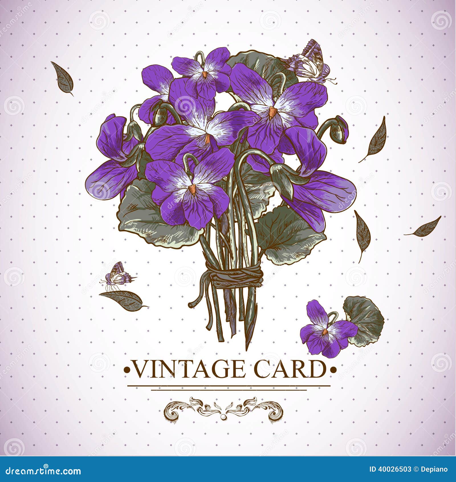 Violets Royalty-Free Stock Photography | CartoonDealer.com #20450405