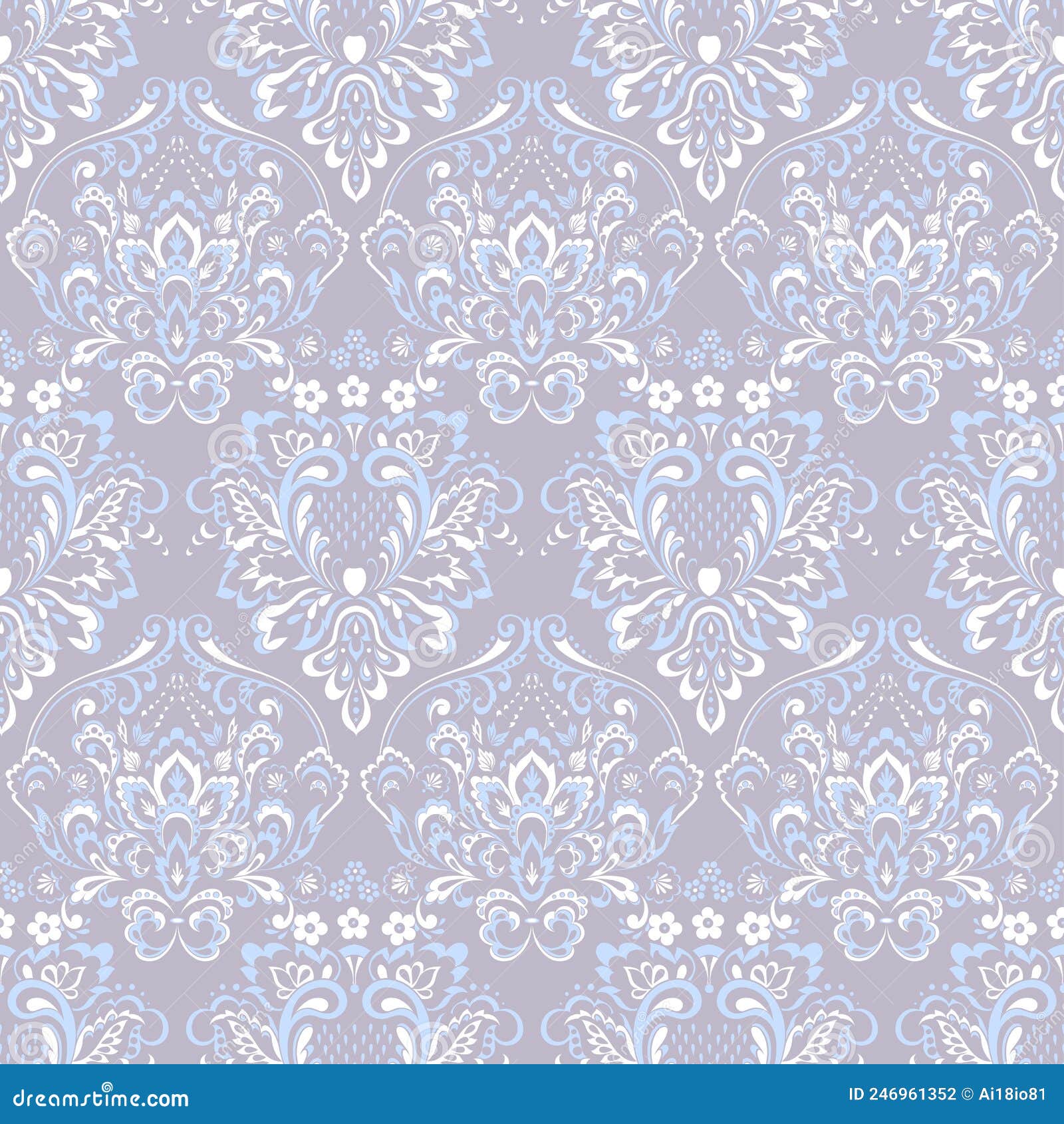 Vintage Floral Seamless Patten. Classic Floral Wallpaper. Seamless ...