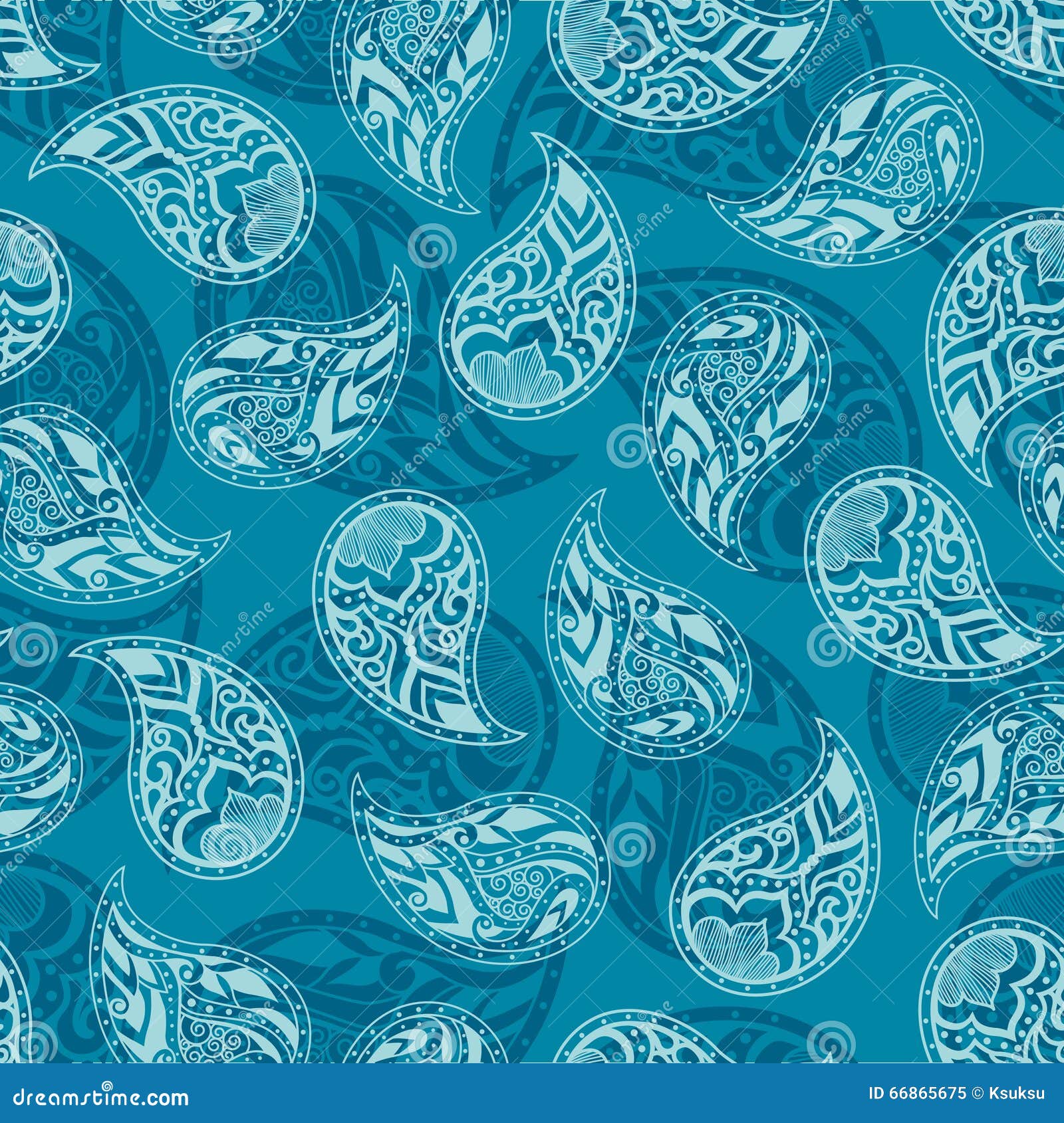 Vintage Floral Seamless Pattern Stock Vector Illustration Of Pattern