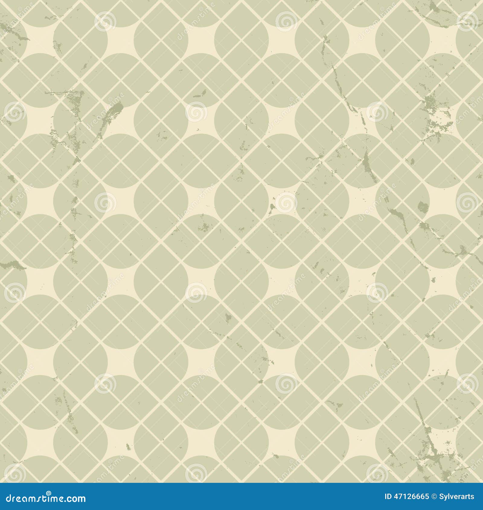 Vintage Floral Seamless Pattern, Neutral Geometric Abstract Back Stock ...